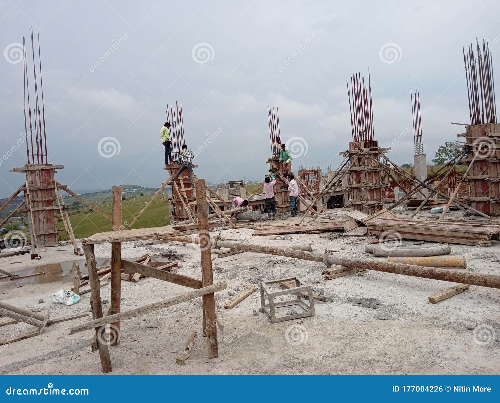 In My Construction Site Work in Progress Its Very Beautiful Editorial ...