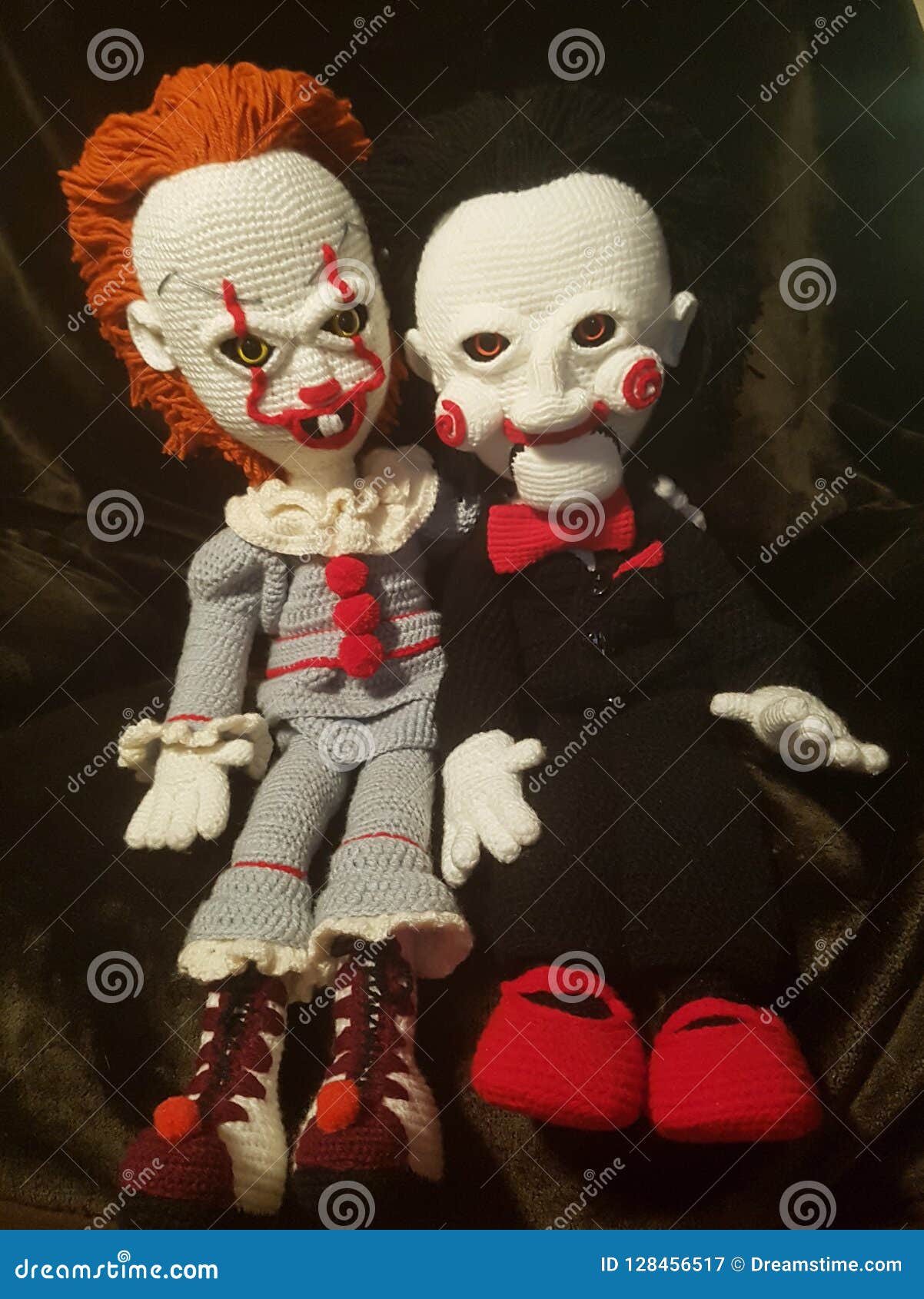 Horror dolls stock image. Image of passion, horror, design - 128456517