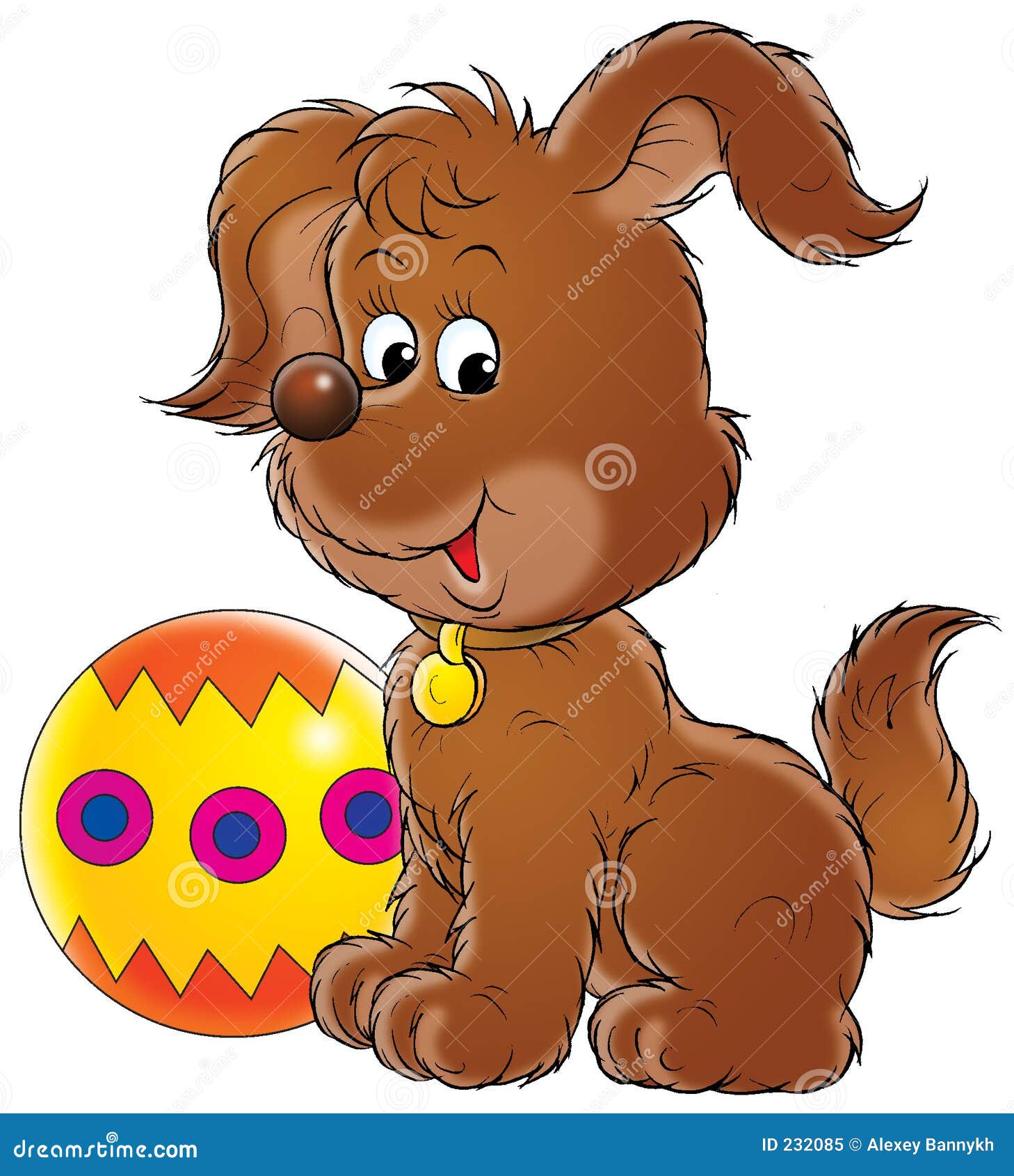 My dog 024 stock illustration. Illustration of character - 232085