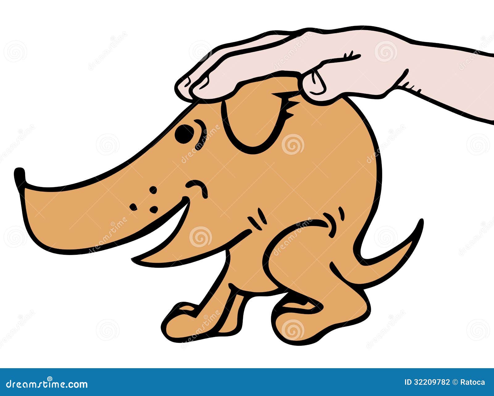 My dog stock vector. Illustration of original, cartoon - 32209782
