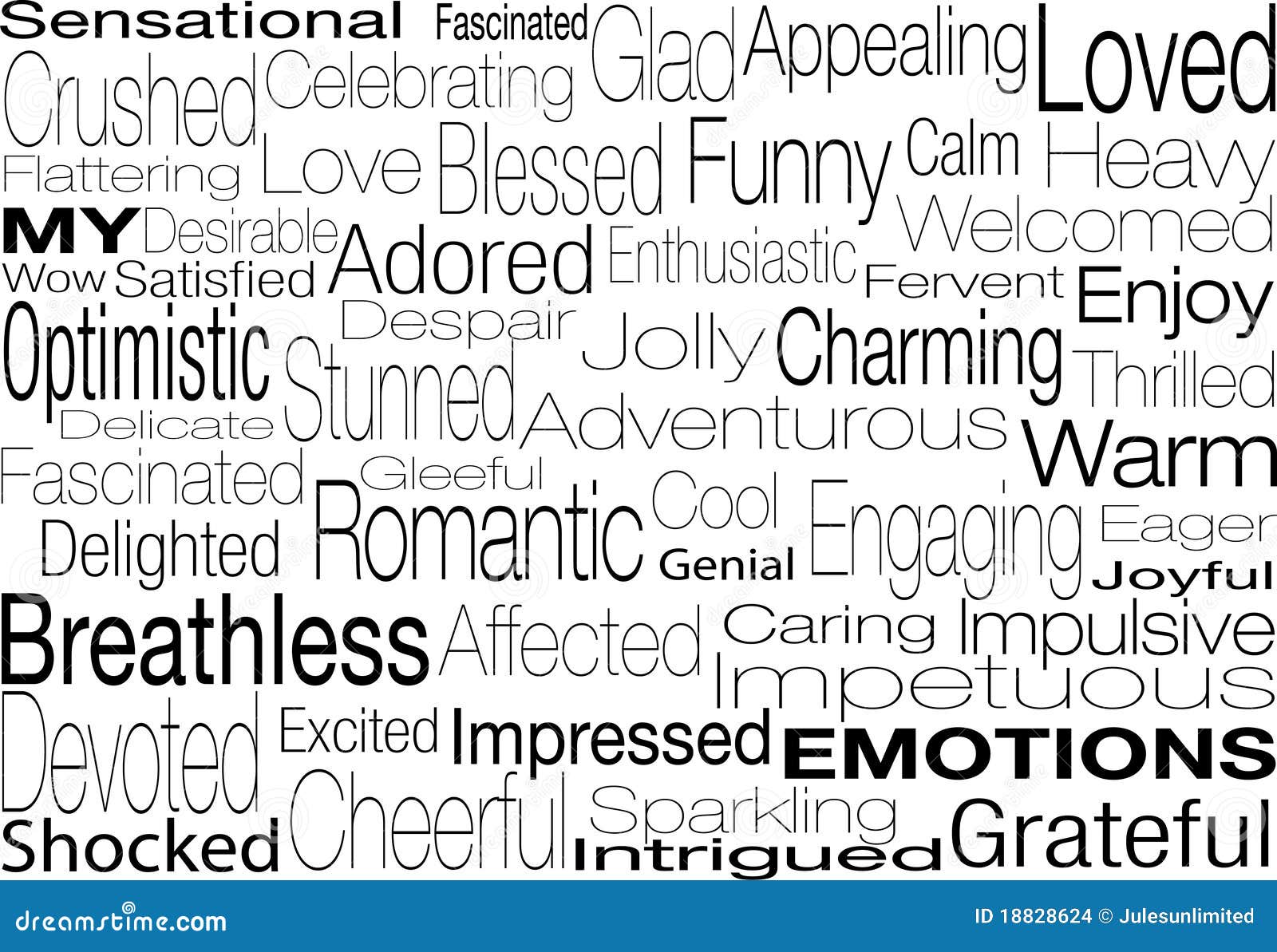 My Emotions - Vector stock vector. Illustration of cool - 18828624