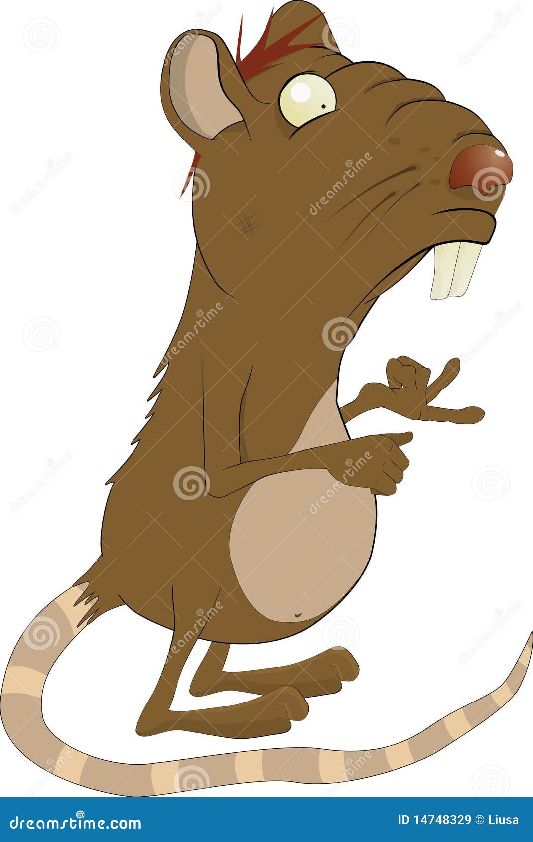 My Favorite Rat from a Fairy Tale Stock Vector - Illustration of ...