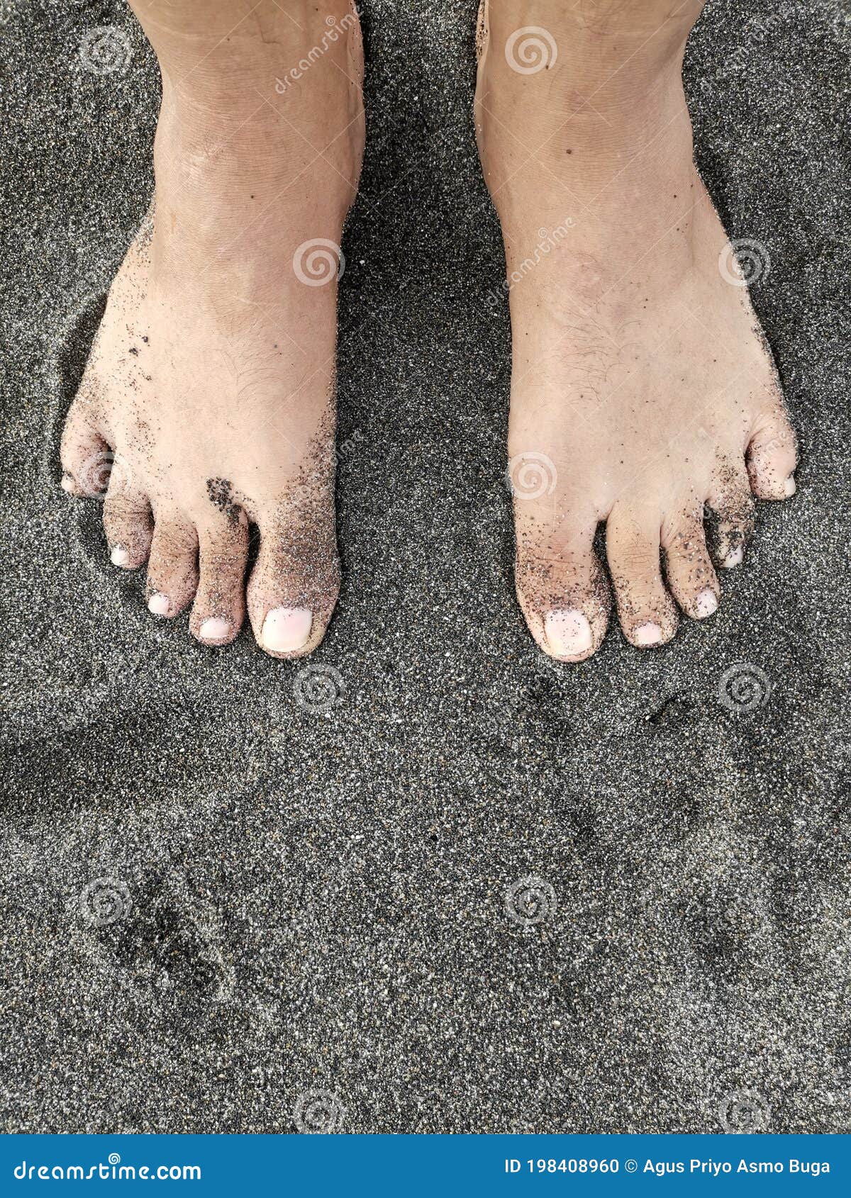 My feet are on the sand stock photo. Image of beach - 198408960