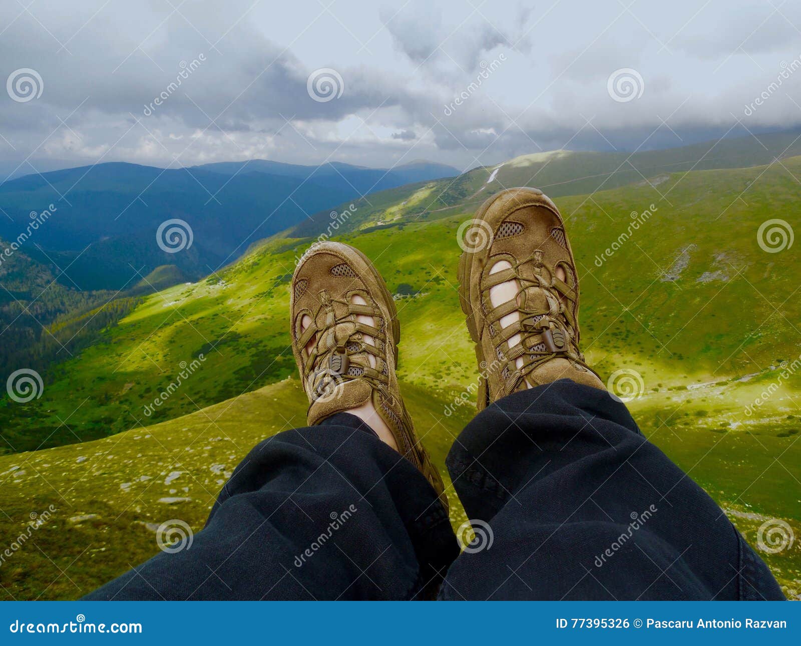 My flying legs stock photo. Image of green, area, mountain - 77395326