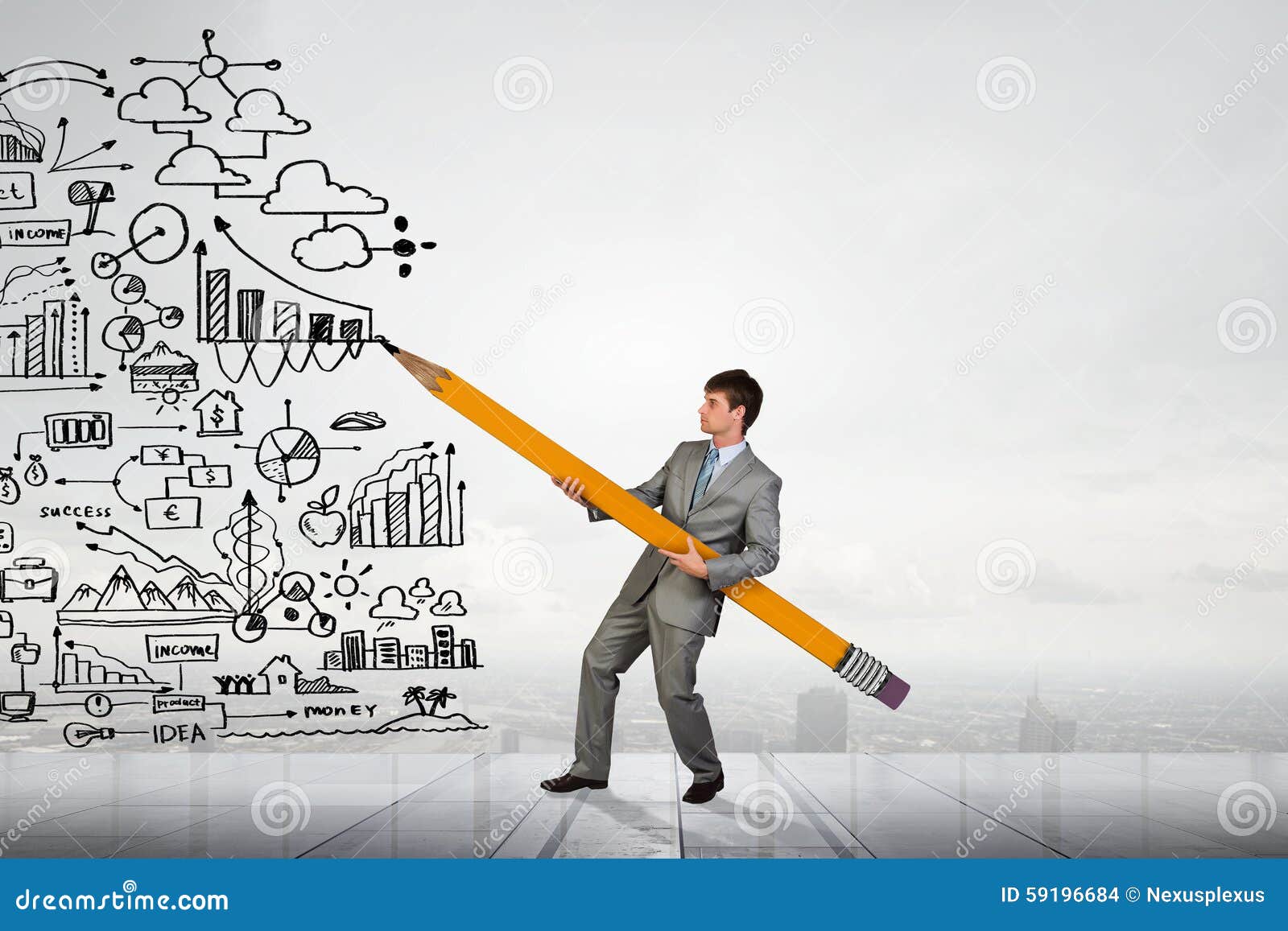 My great plan stock photo. Image of strategy, seminar - 59196684