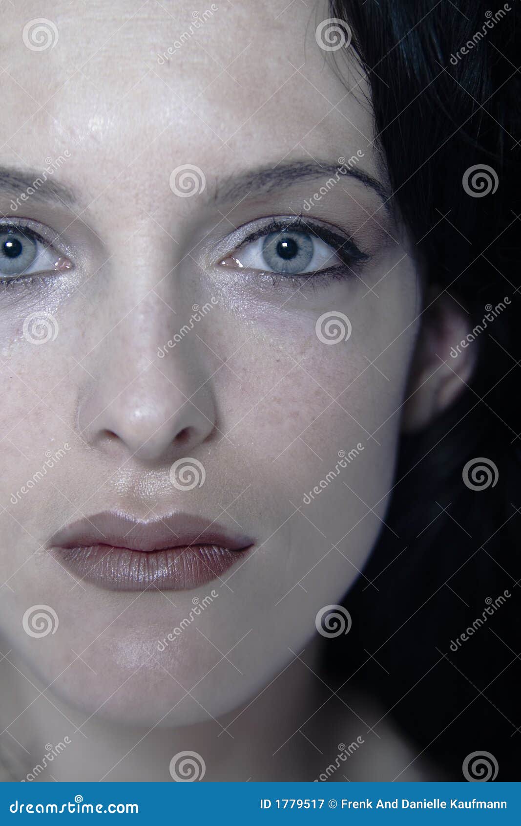 My grey Face stock image. Image of model, glamour, lipstick - 1779517
