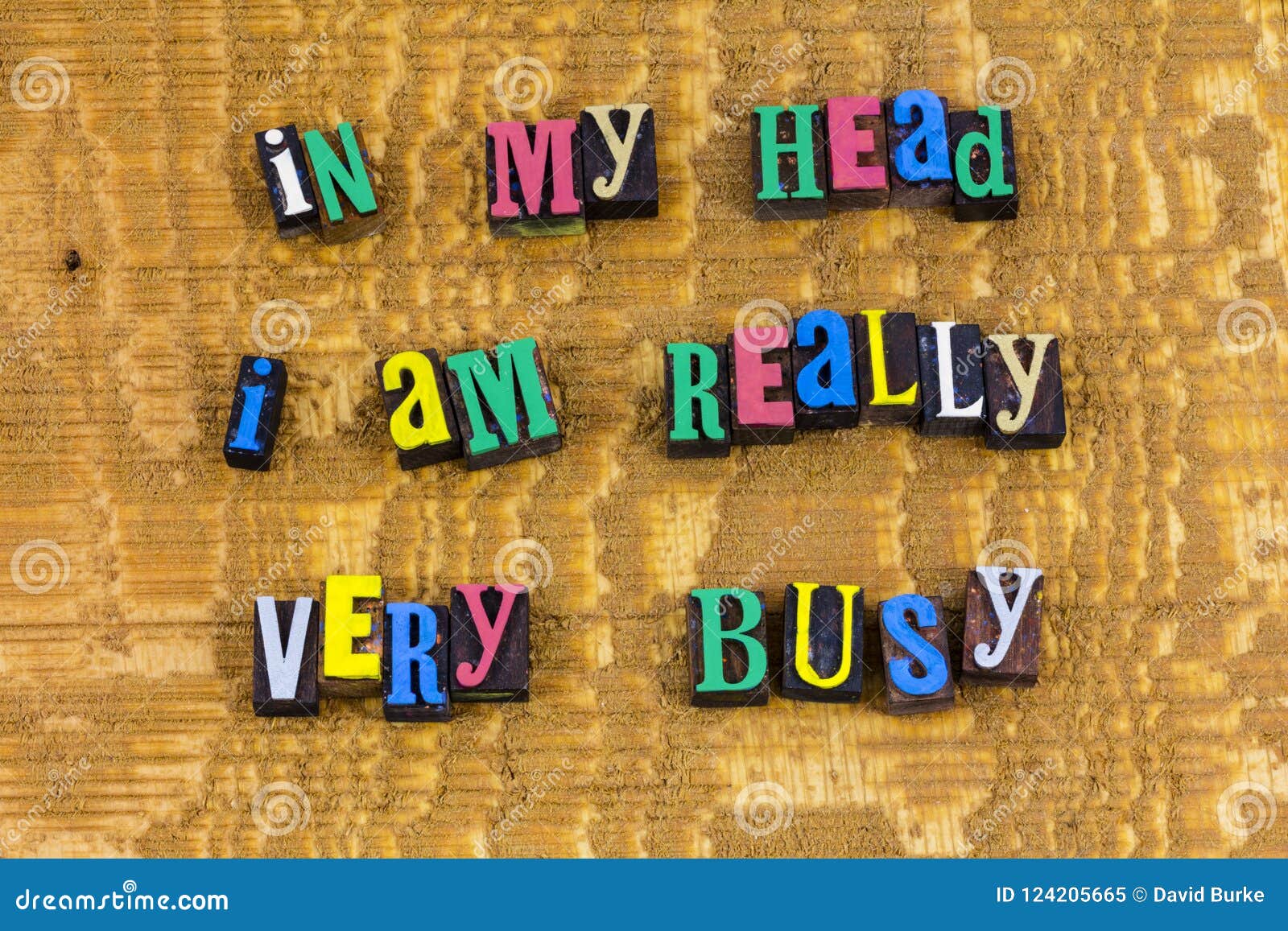 In my head very busy idea stock image. Image of idea - 124205665