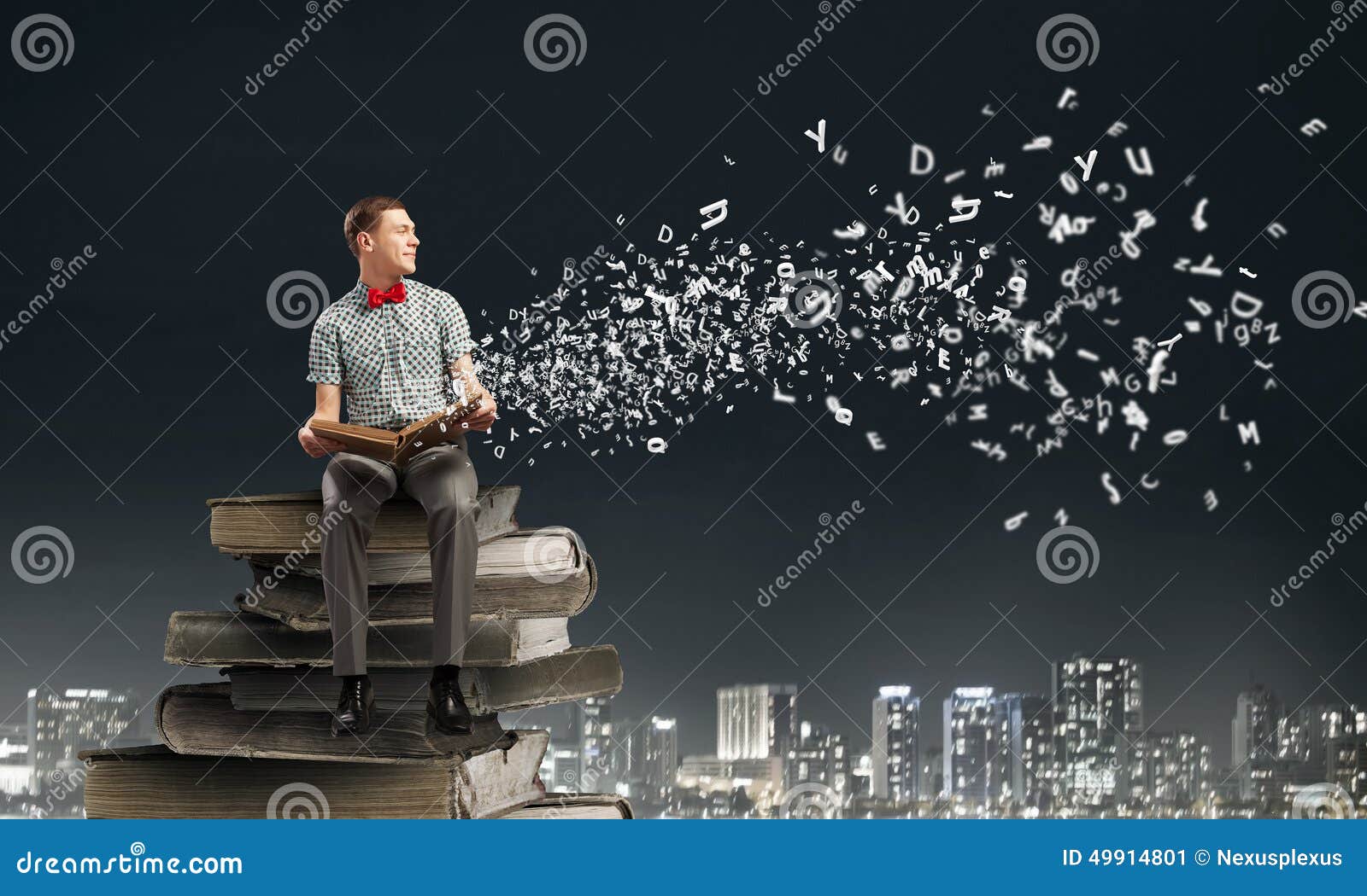 My hobby is reading stock image. Image of idea, learn - 49914801