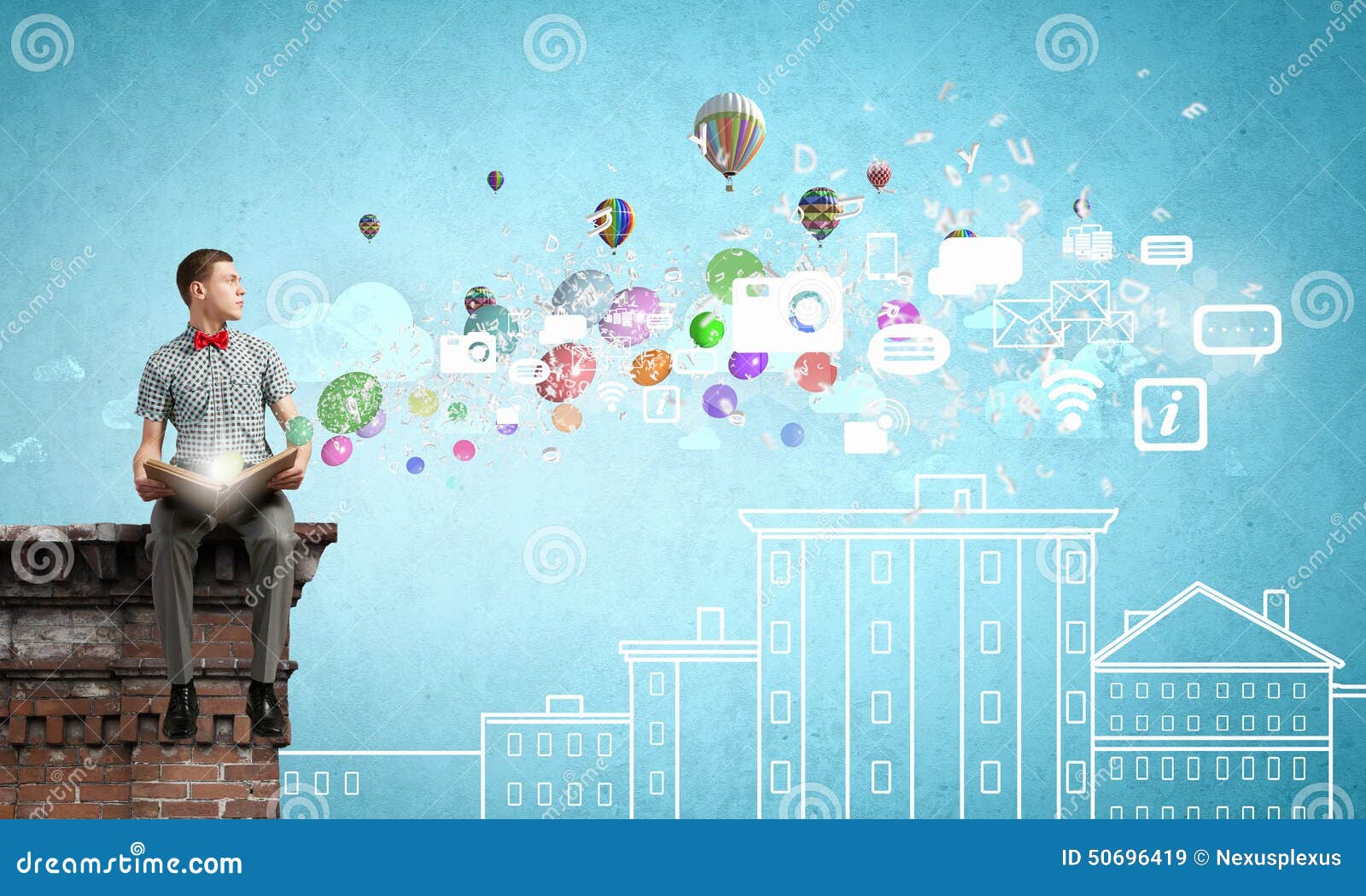 My hobby is reading stock image. Image of success, idea - 50696419