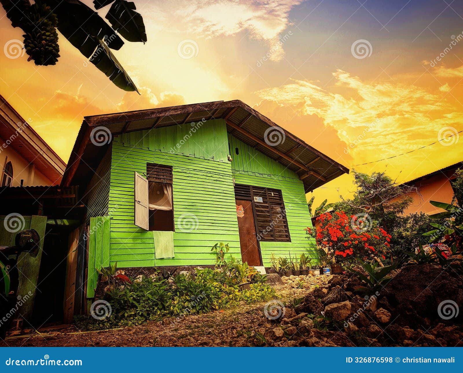 My house stock photo. Image of village, simple, house - 326876598