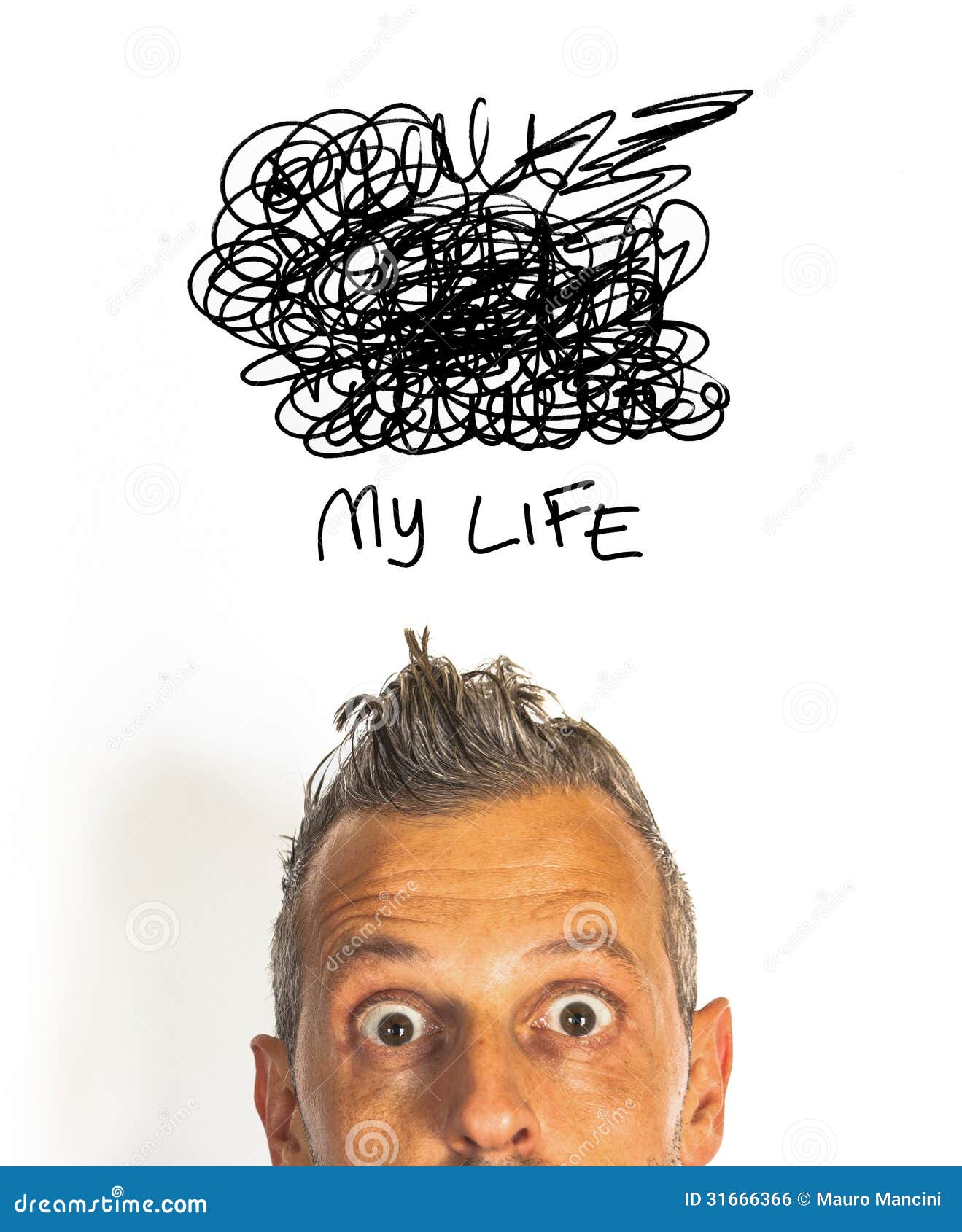 Crazy life stock photo. Image of filing, memories, memory - 31666366