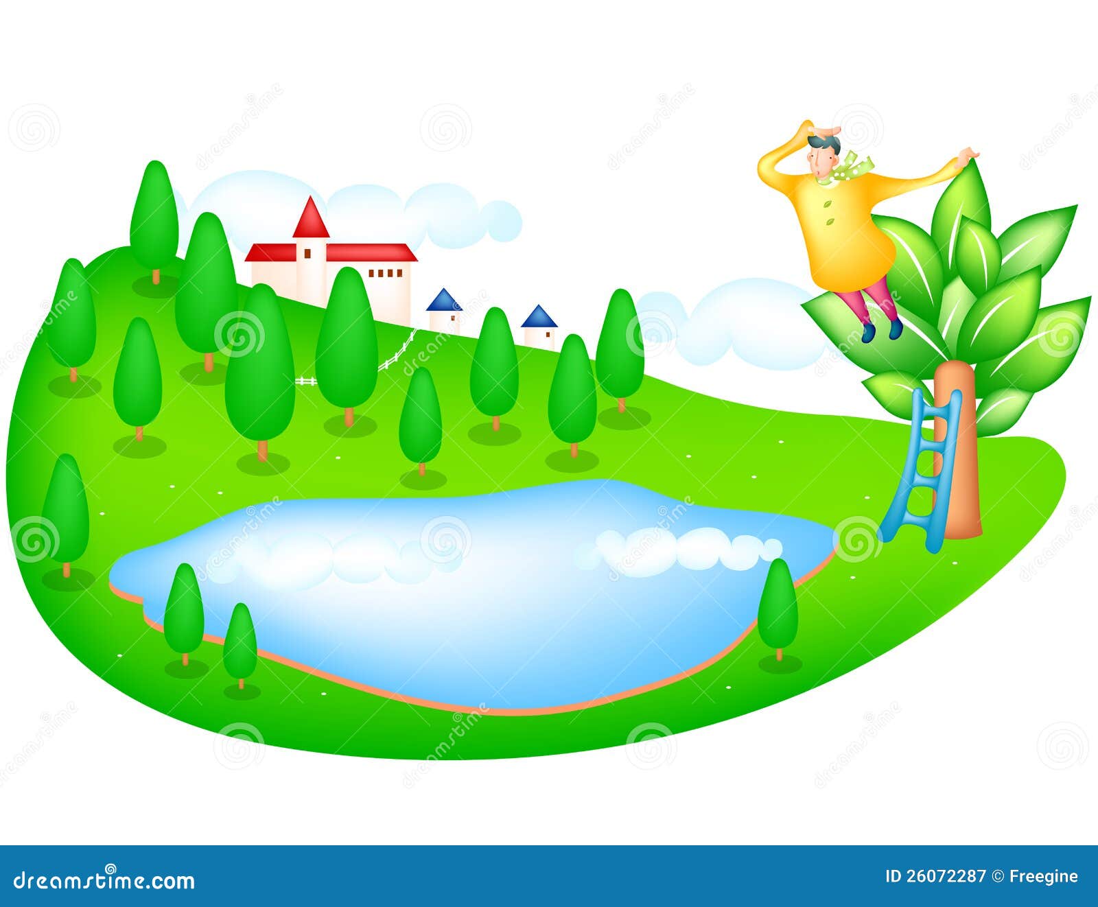 Man Hand Shielding Portrait, Deny Cartoon Vector | CartoonDealer.com ...