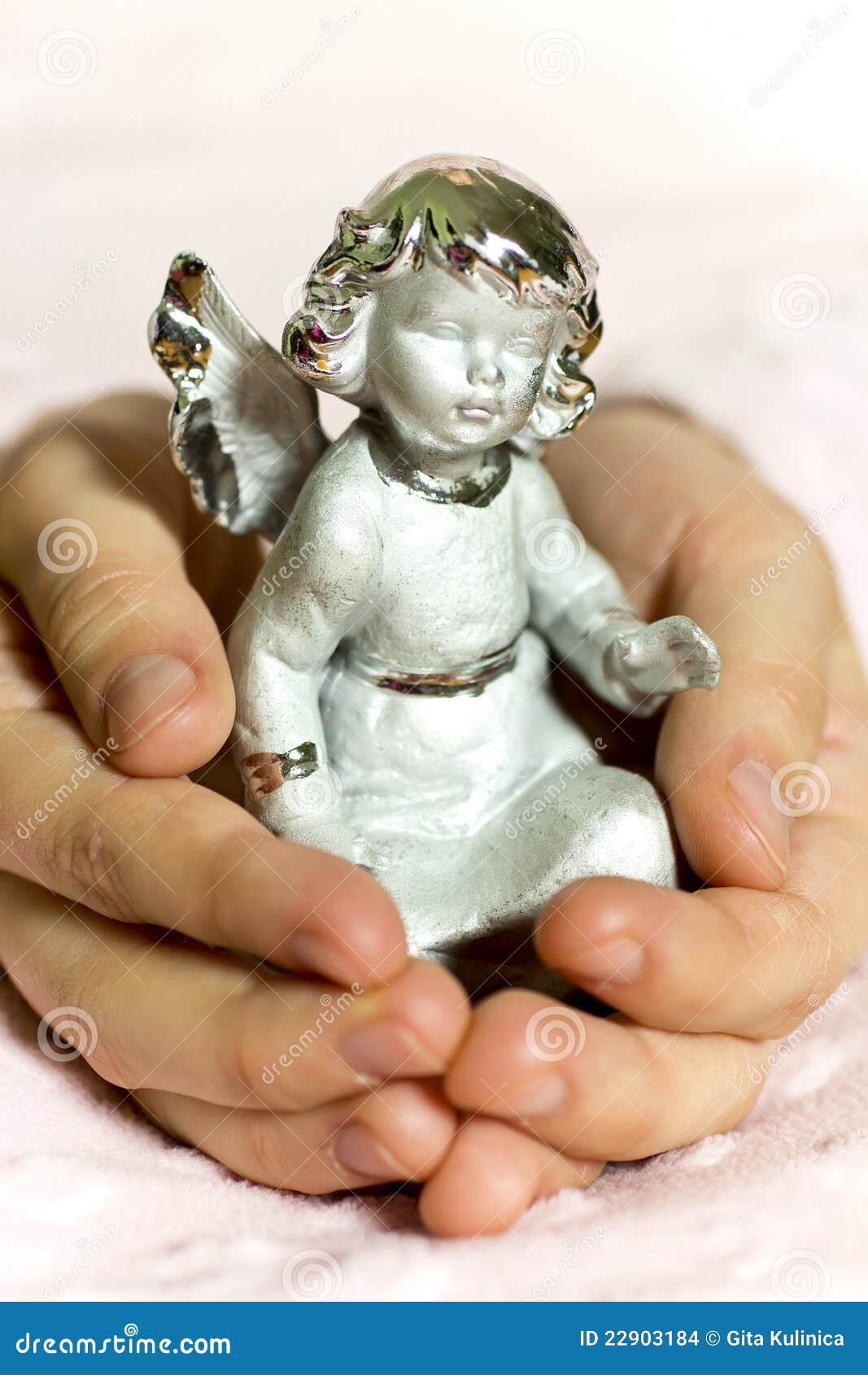 My little angel. stock photo. Image of finger, angel - 22903184
