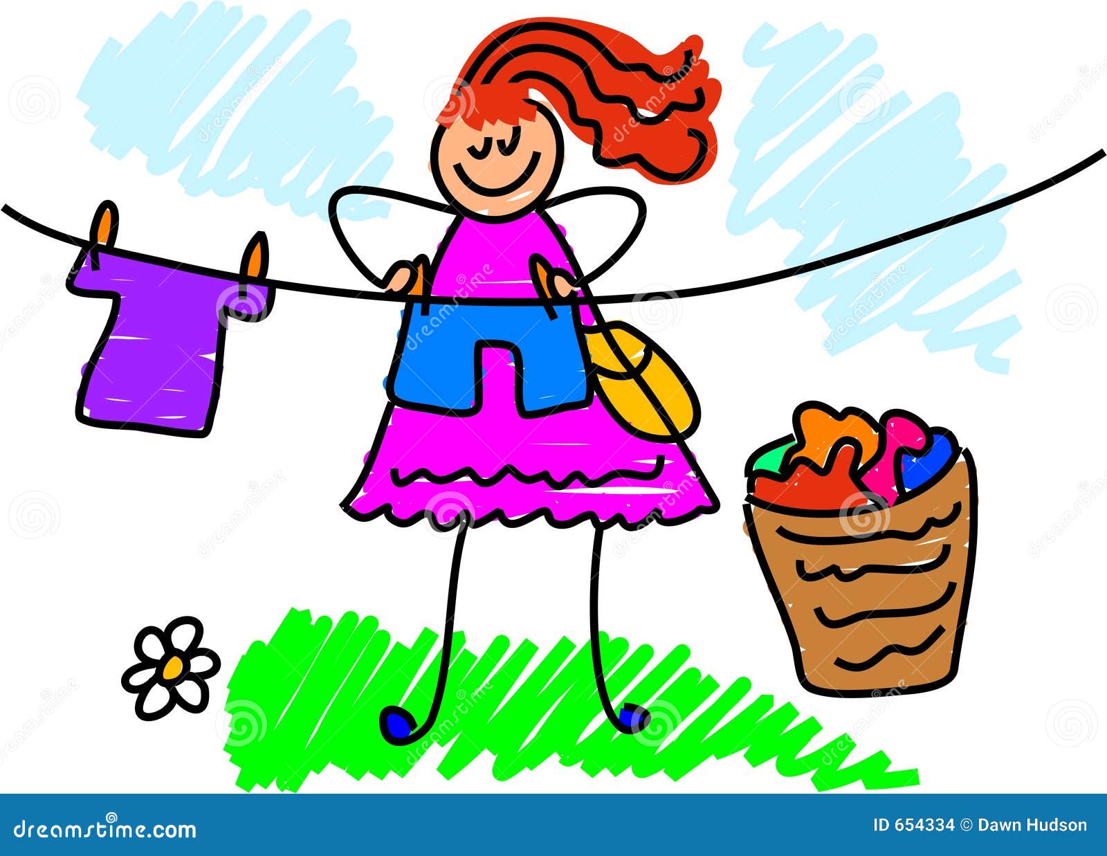 My mum stock vector. Illustration of garden, illustrations - 654334