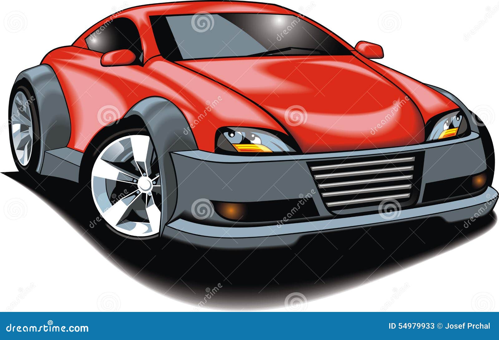 My original car design stock illustration. Illustration of profile ...