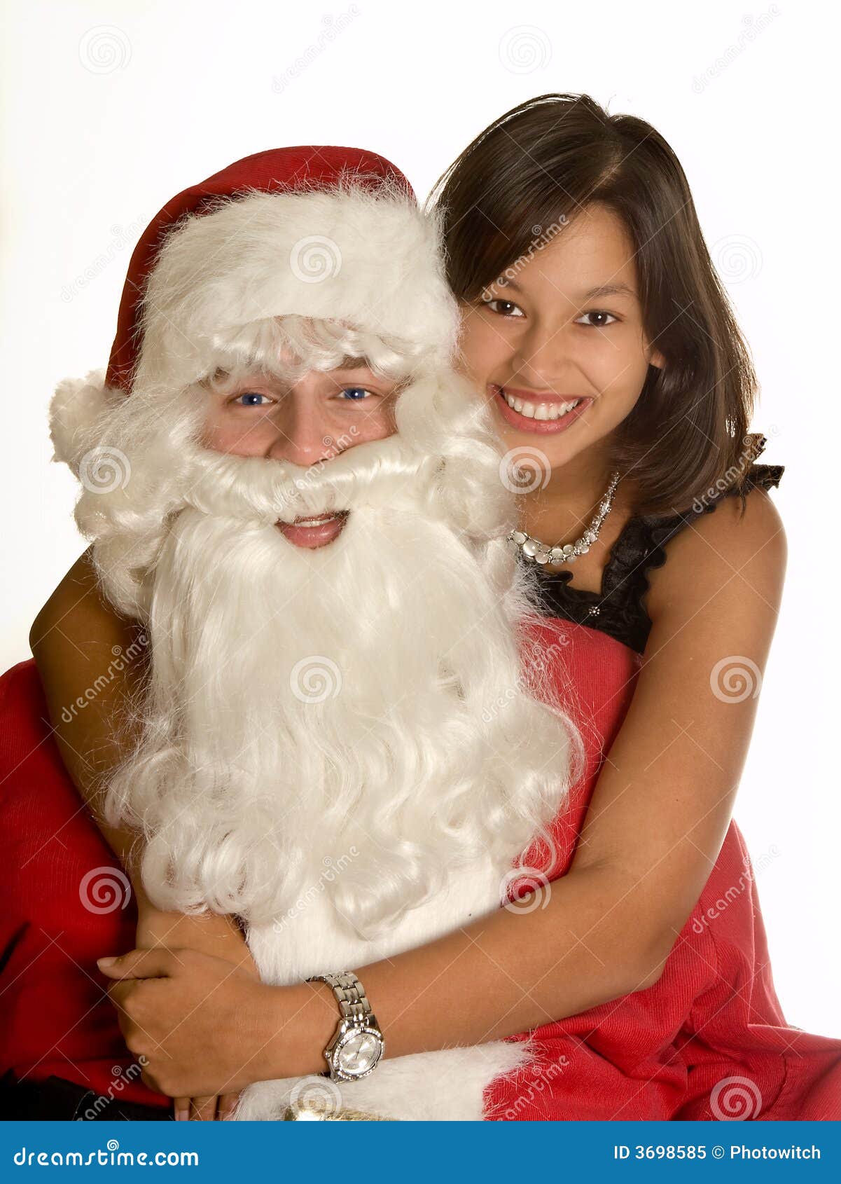 My own santa claus stock image. Image of father, young - 3698585