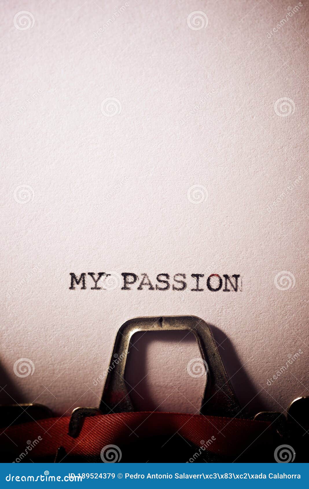 My passion text stock image. Image of concept, sentence - 189524379