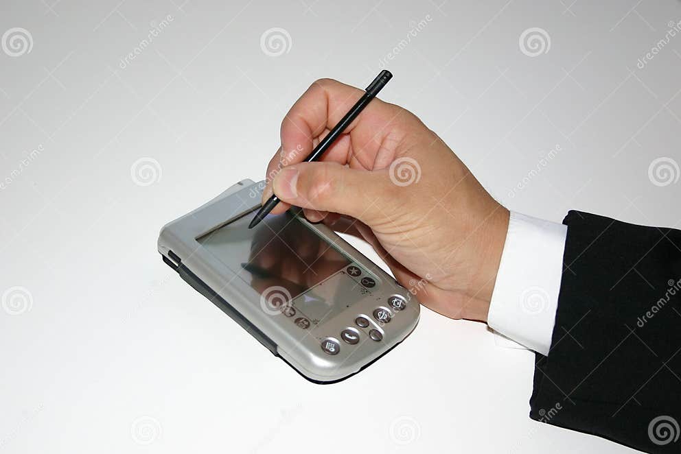 My PDA stock photo. Image of schedule, organizer, stylus - 16128