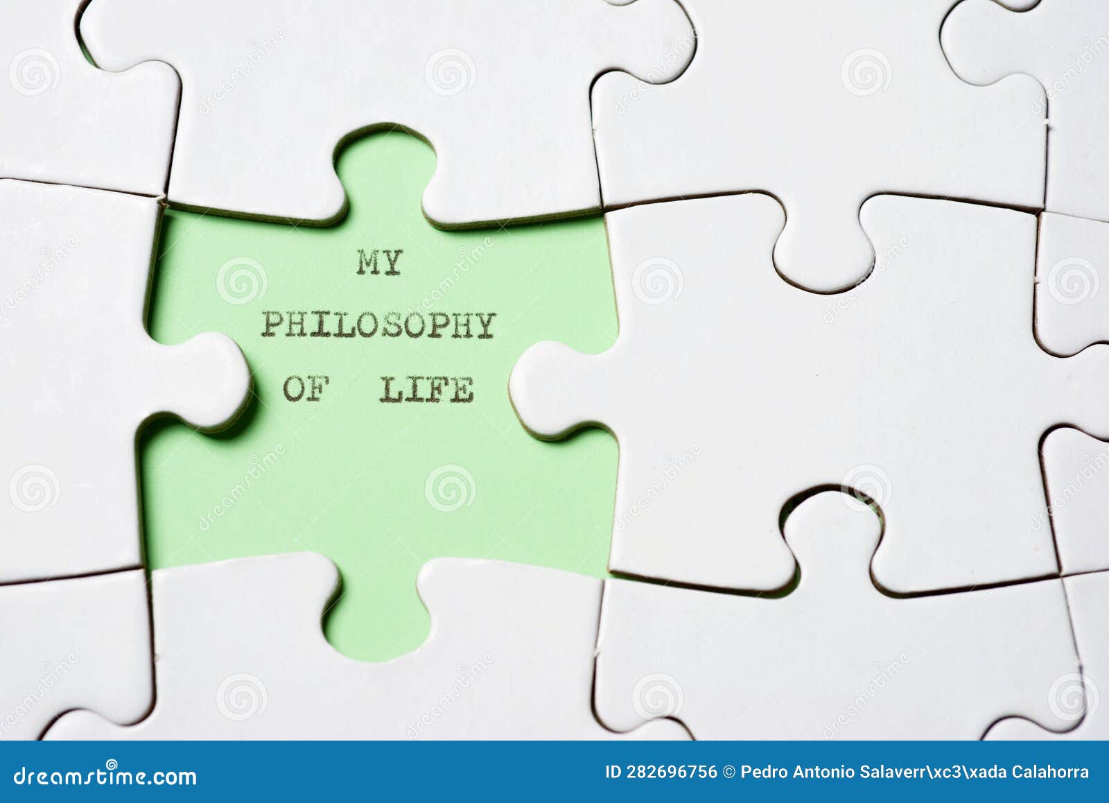 My philosophy of life stock photo. Image of lifetime - 282696756