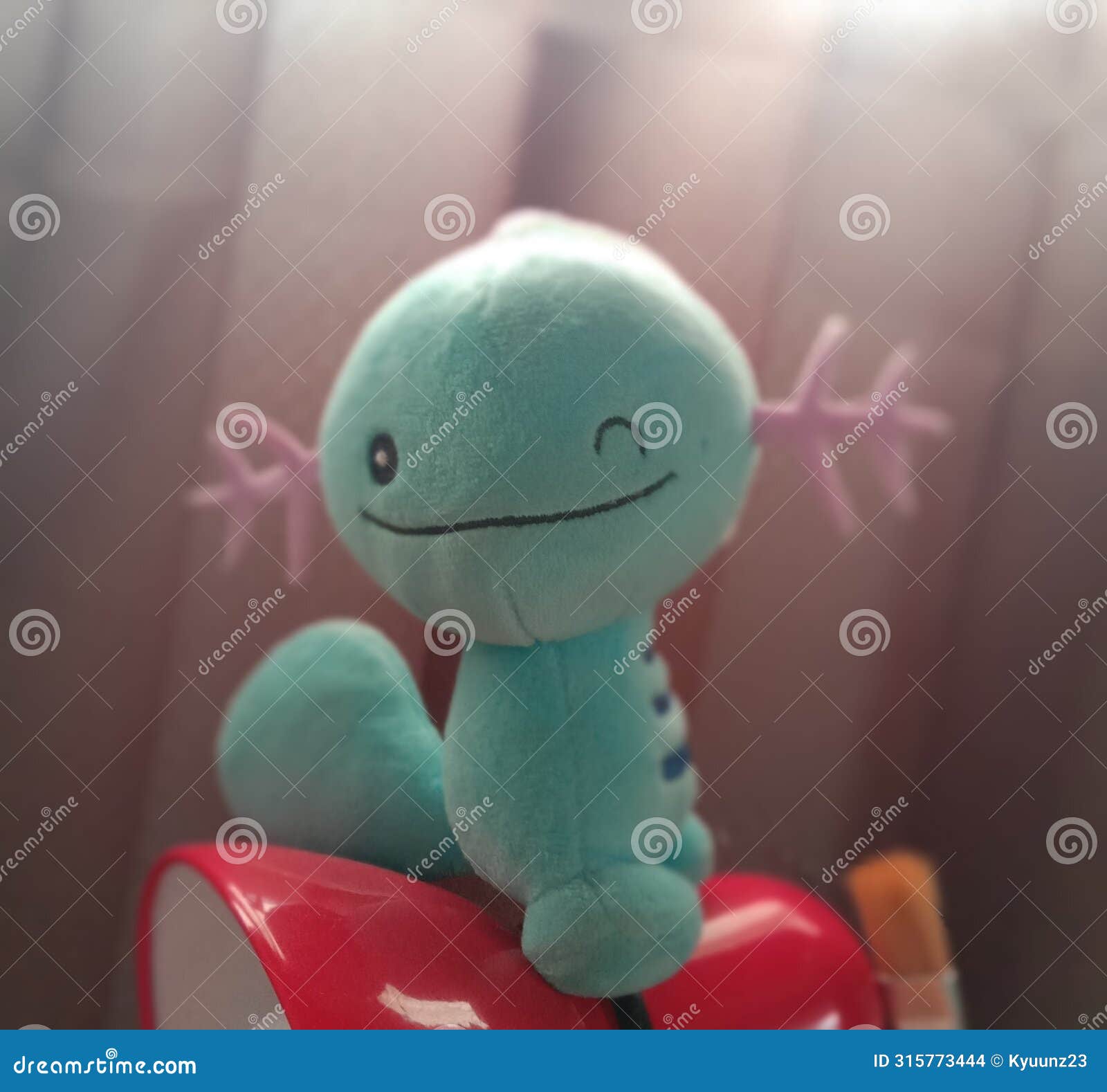 My Pokemon Wooper Plush is Cute Editorial Stock Image - Image of plush ...
