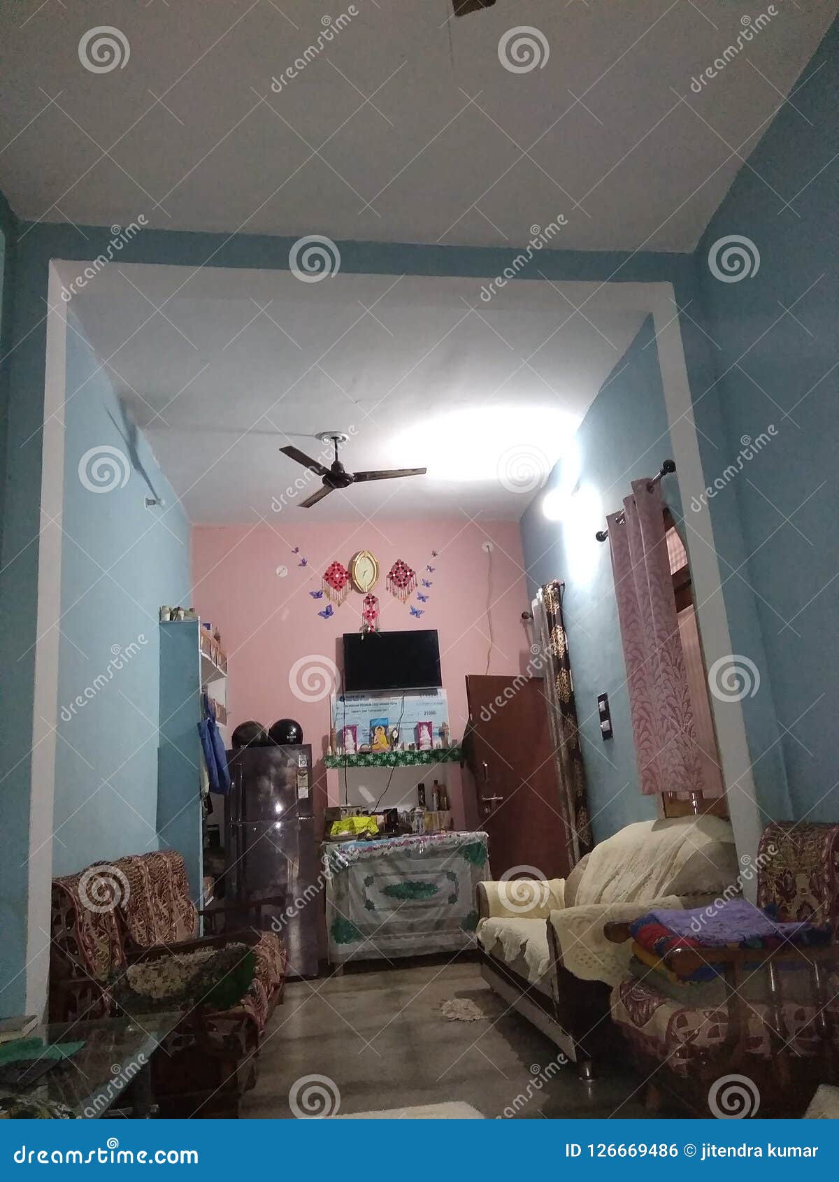 MY ROOM PUC editorial photo. Image of sofa, refrigerator - 126669486