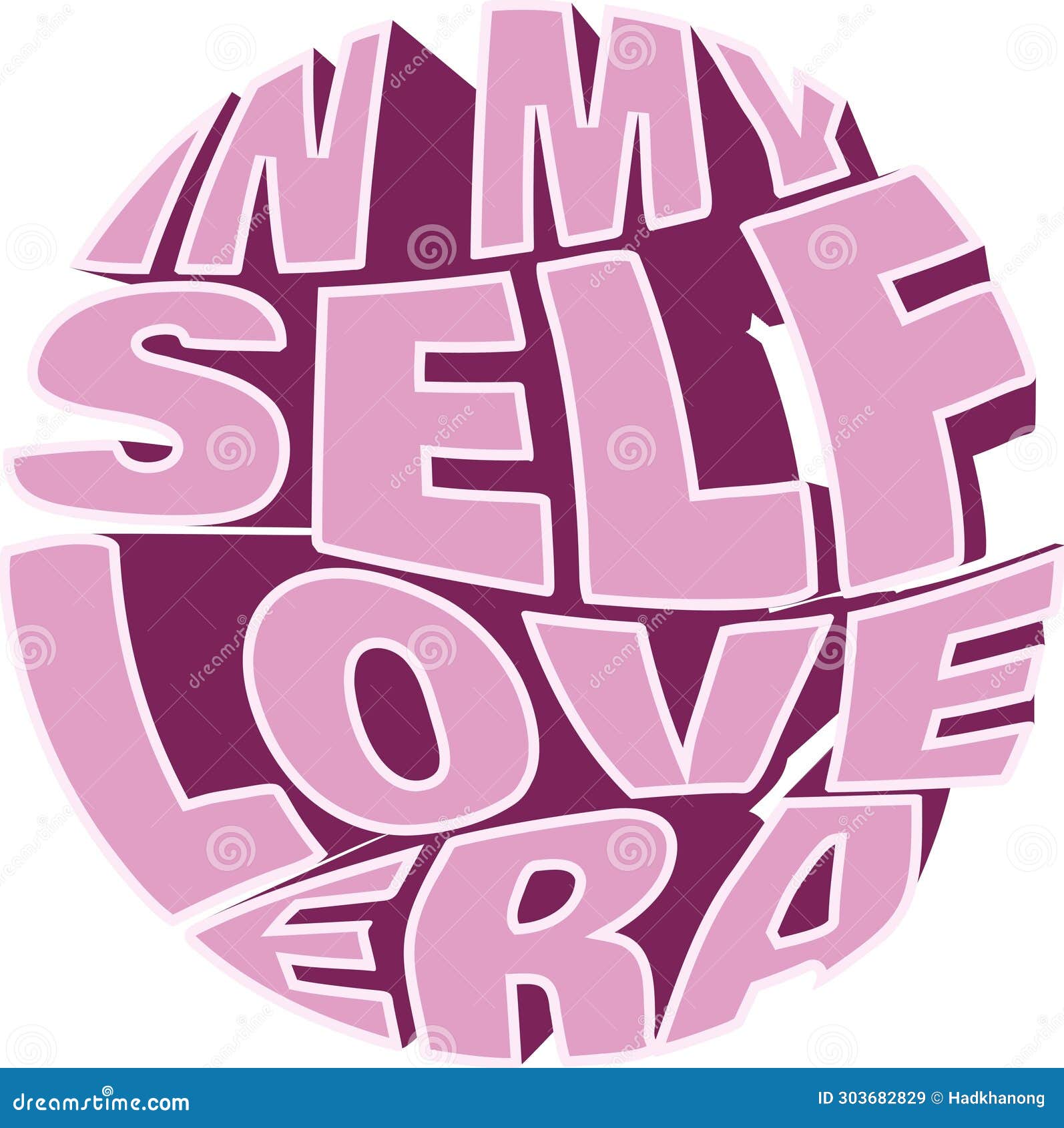 In My Self-Love Era, Self-love with this Exquisite Typography Art ...