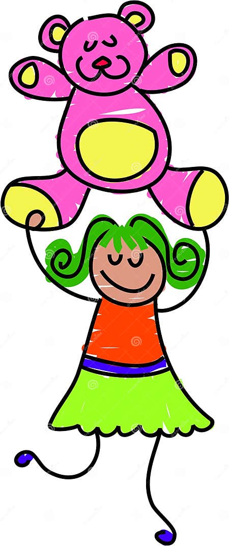 My teddy bear stock vector. Illustration of clipart, smiling - 625828