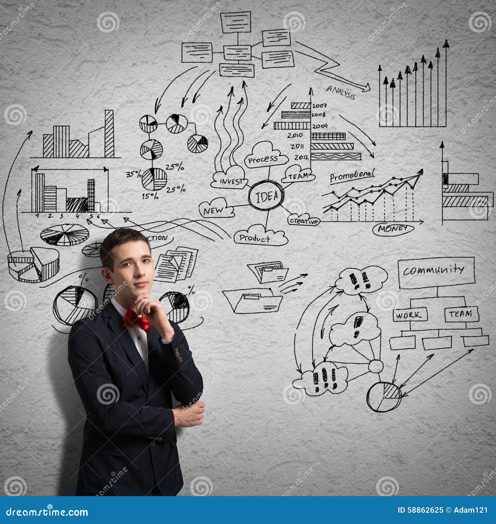 My thoughts stock image. Image of brainstorming, choose - 58862625