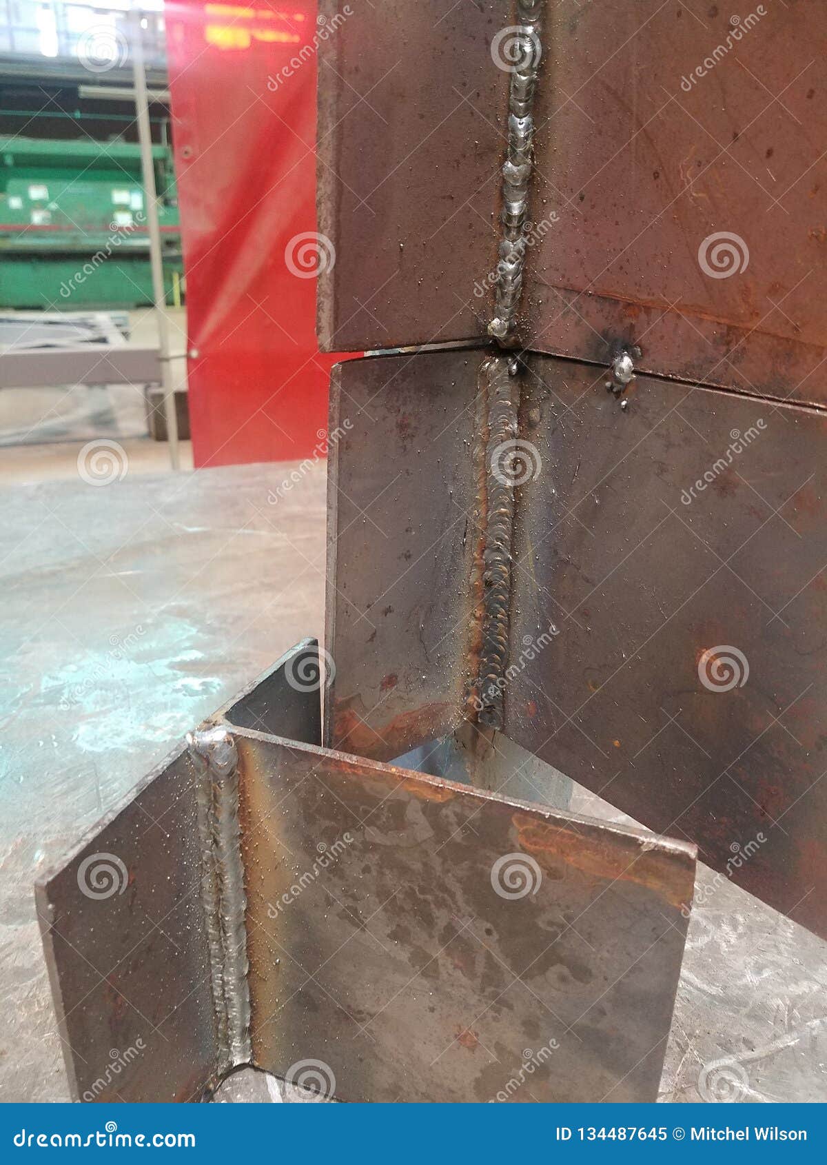 Welding test well done stock image. Image of welds, test - 134487645