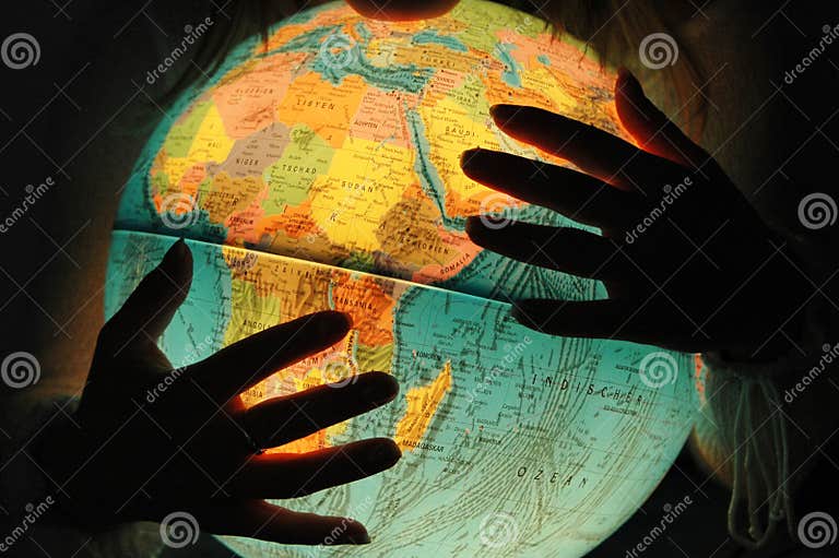 My world stock photo. Image of internet, blue, silhouette - 1312436