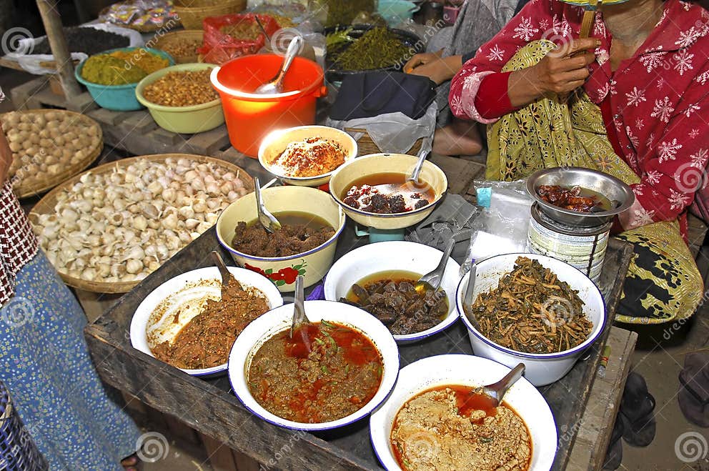 Myanmar, Bagan: Myanmar Food Stock Image - Image of color, travel: 4914167