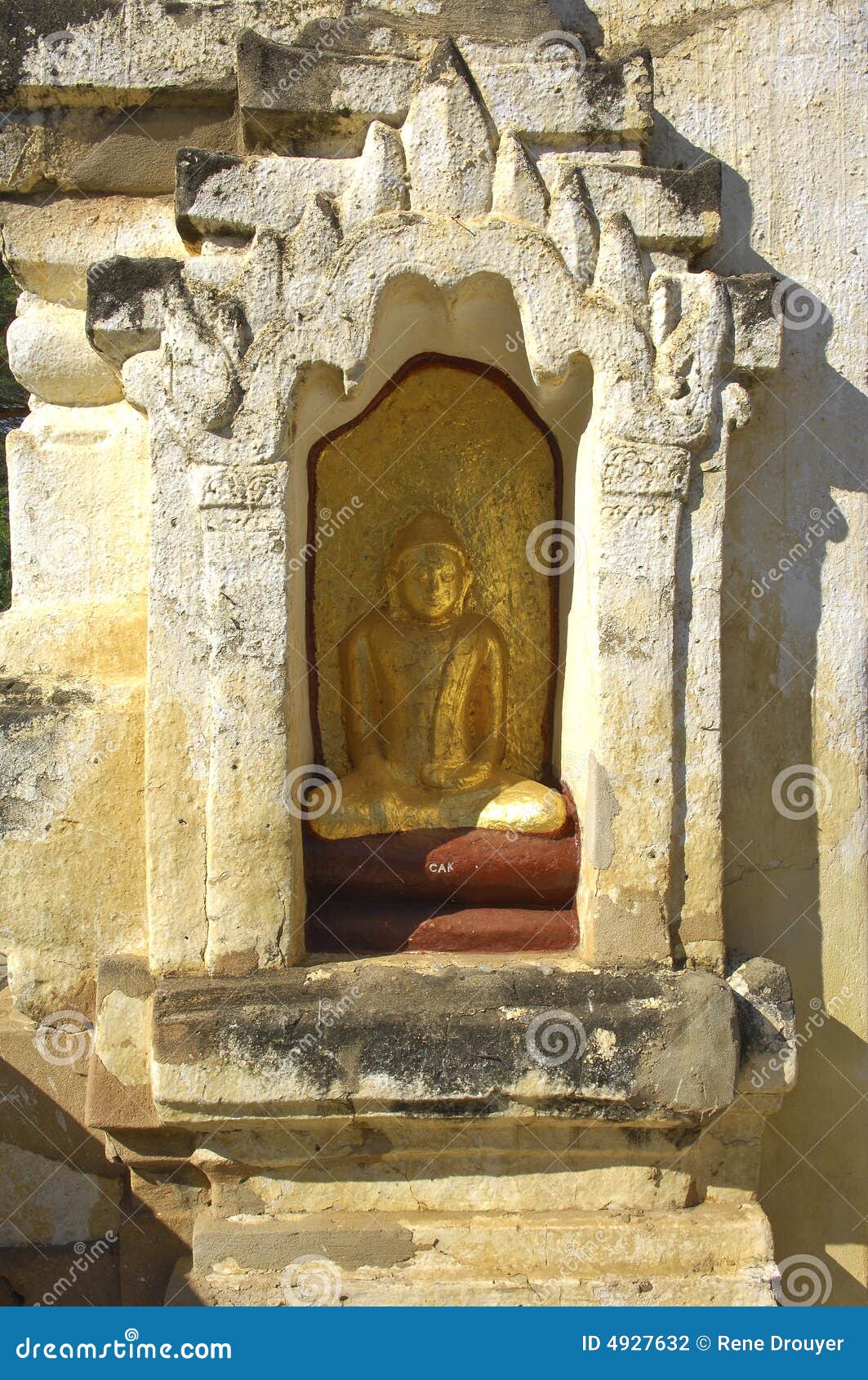 Myanmar, Bagan: Statue in a Pagoda Stock Photo - Image of holiday ...