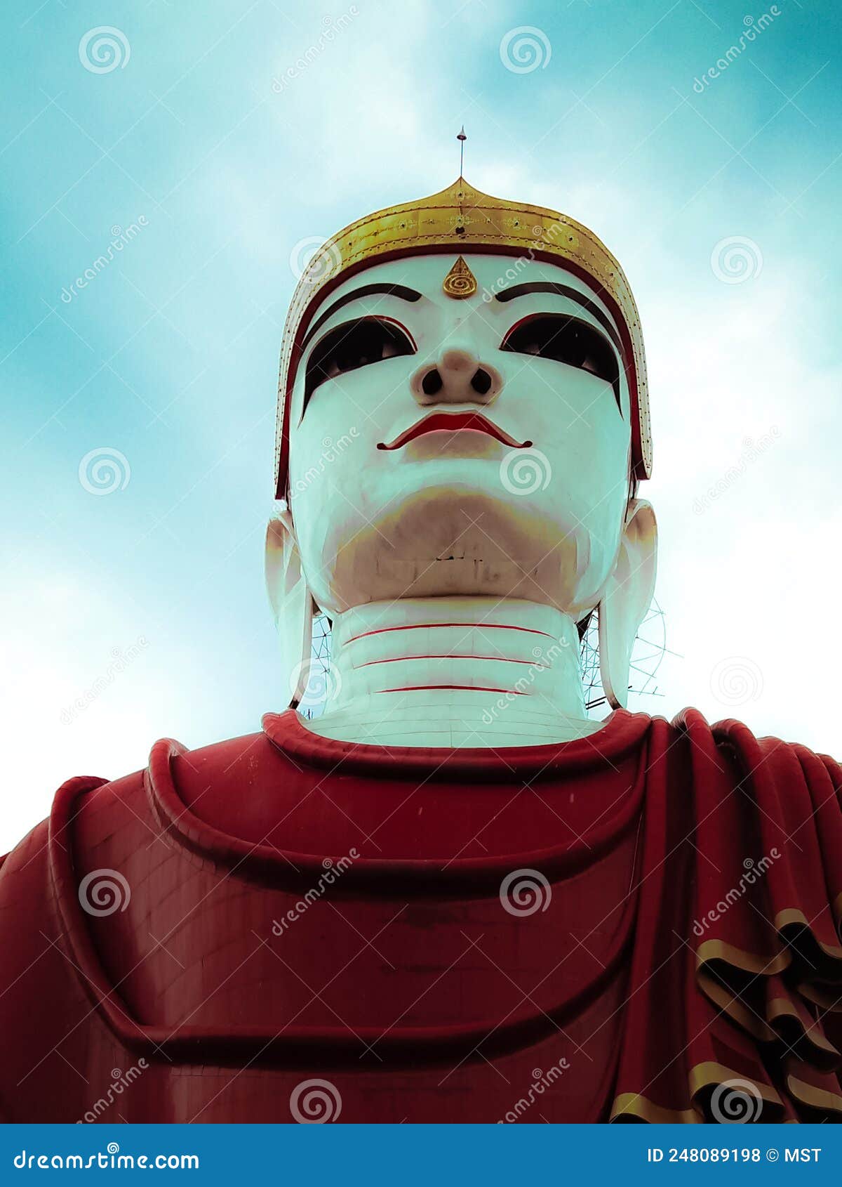 Myanmar Buddha Statue editorial stock photo. Image of sculpture - 248089198
