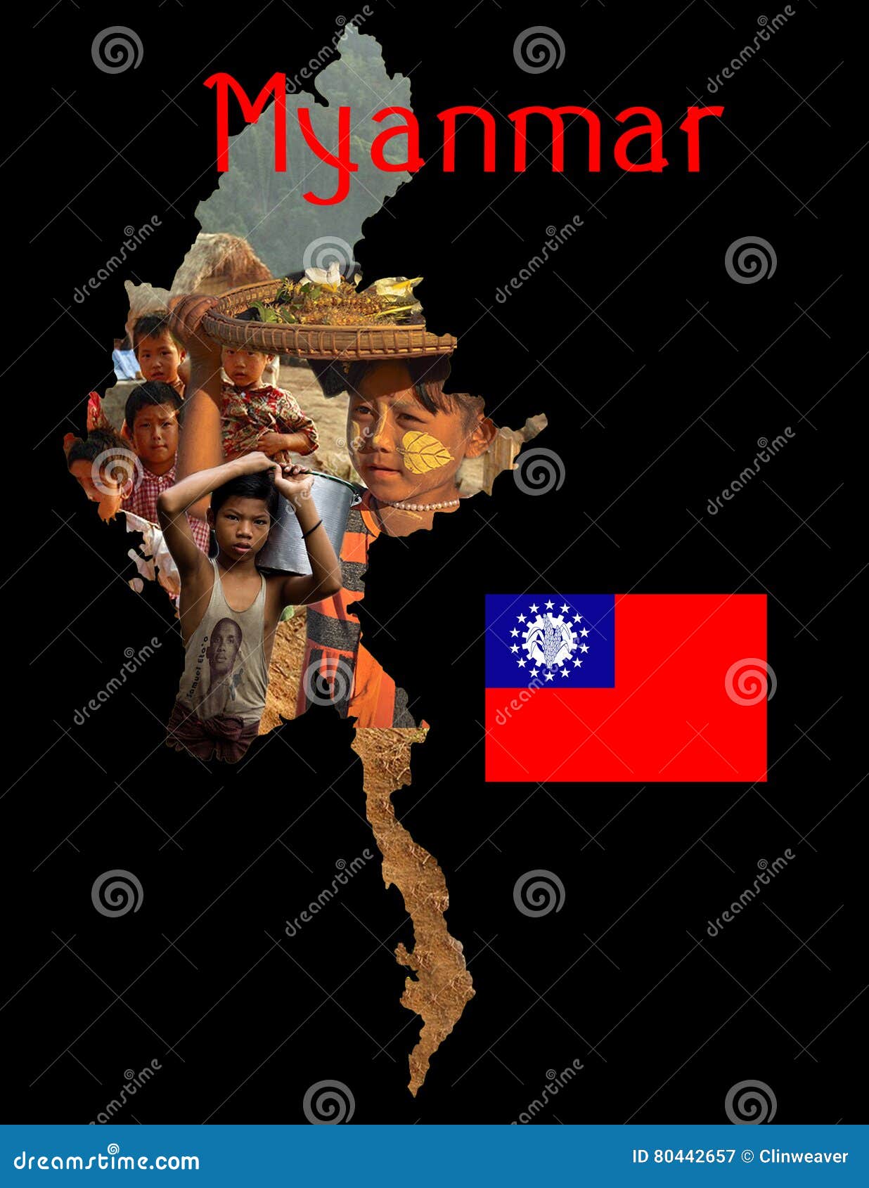 Myanmar Educational Poster editorial photography. Image of life - 80442657