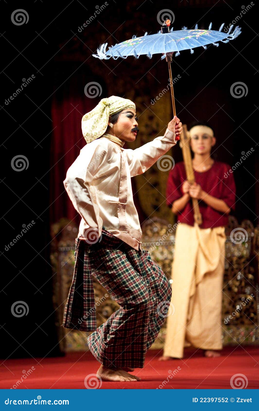 Myanmar folk Dance editorial photography. Image of gesture - 22397552