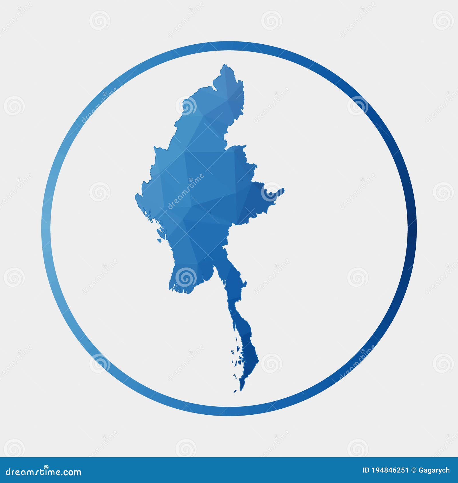 Myanmar icon. stock vector. Illustration of pink, naypyitaw - 194846251