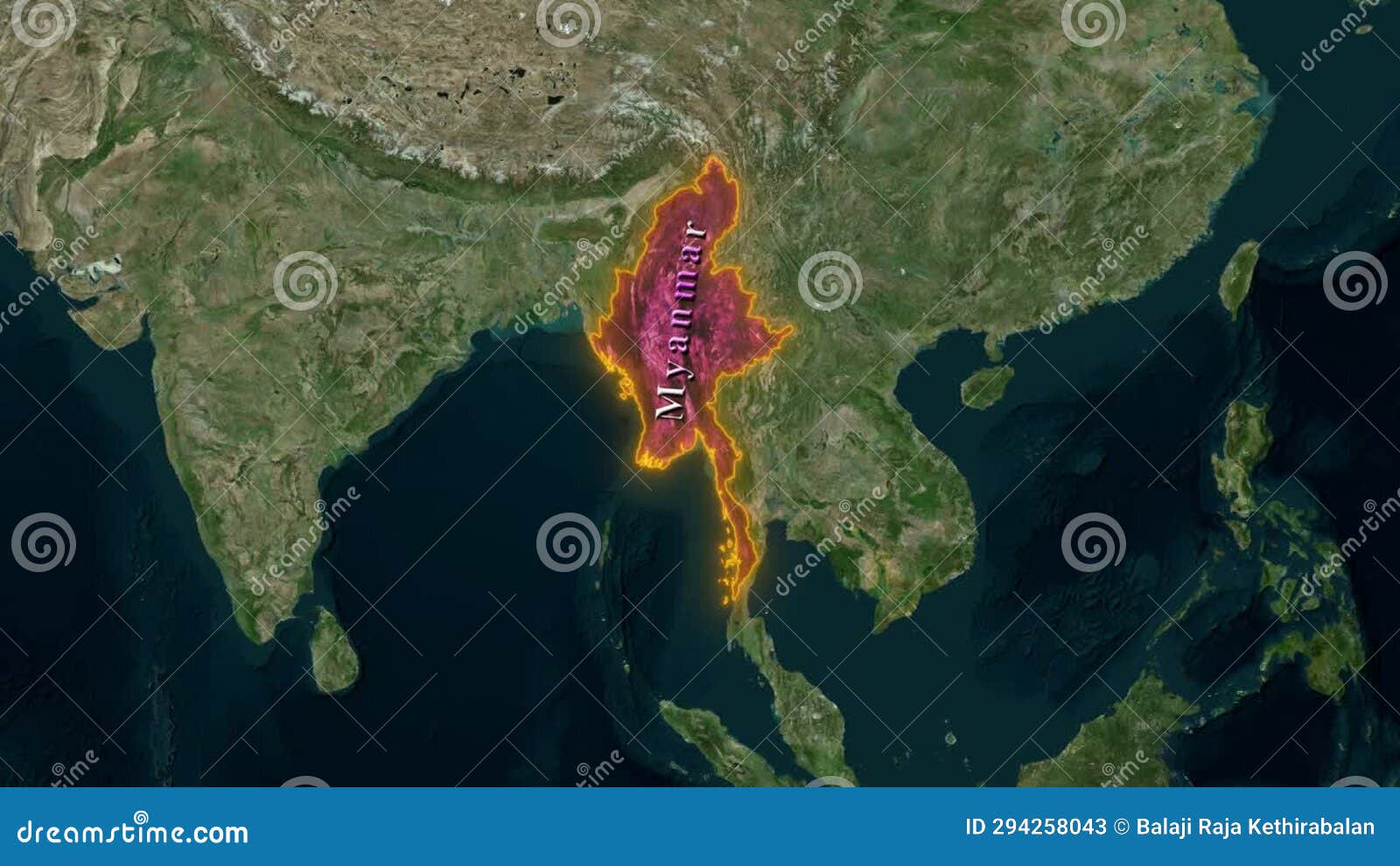 myanmar geography map
