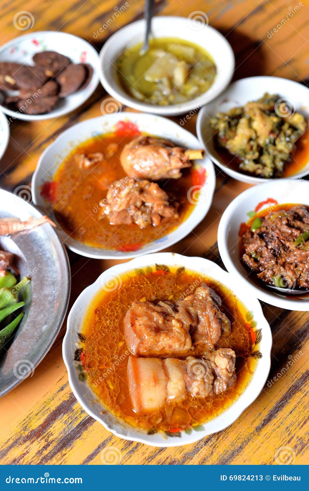Myanmar Pork Curry stock image. Image of meal, bowl, curry - 69824213