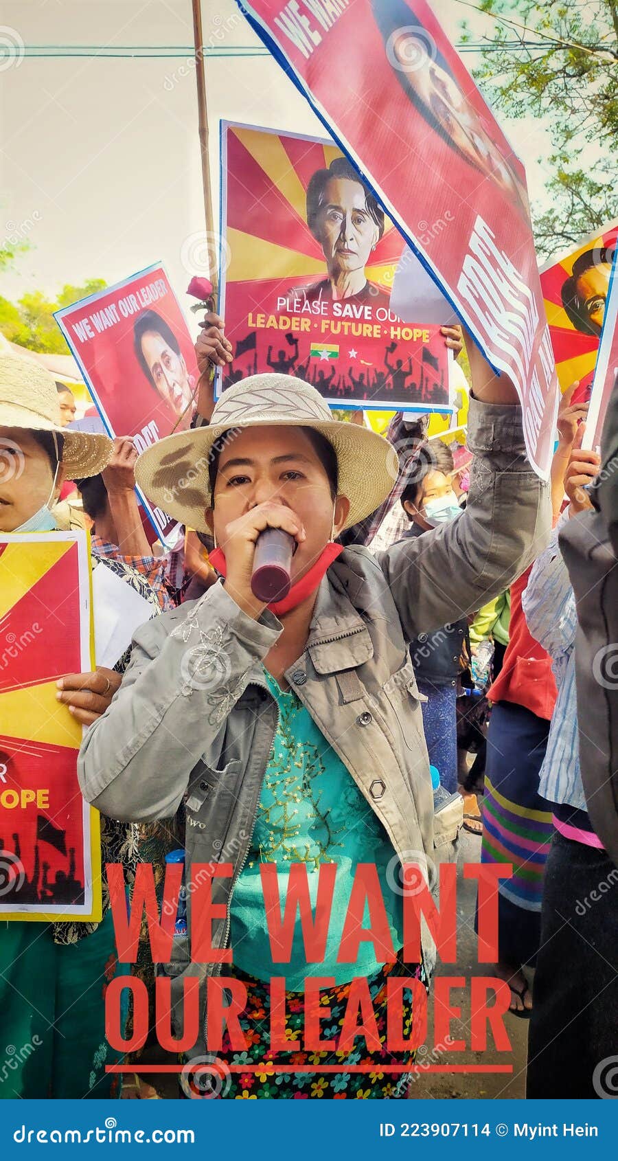 Myanmar Spring Revolution for Democracy Editorial Stock Image - Image ...