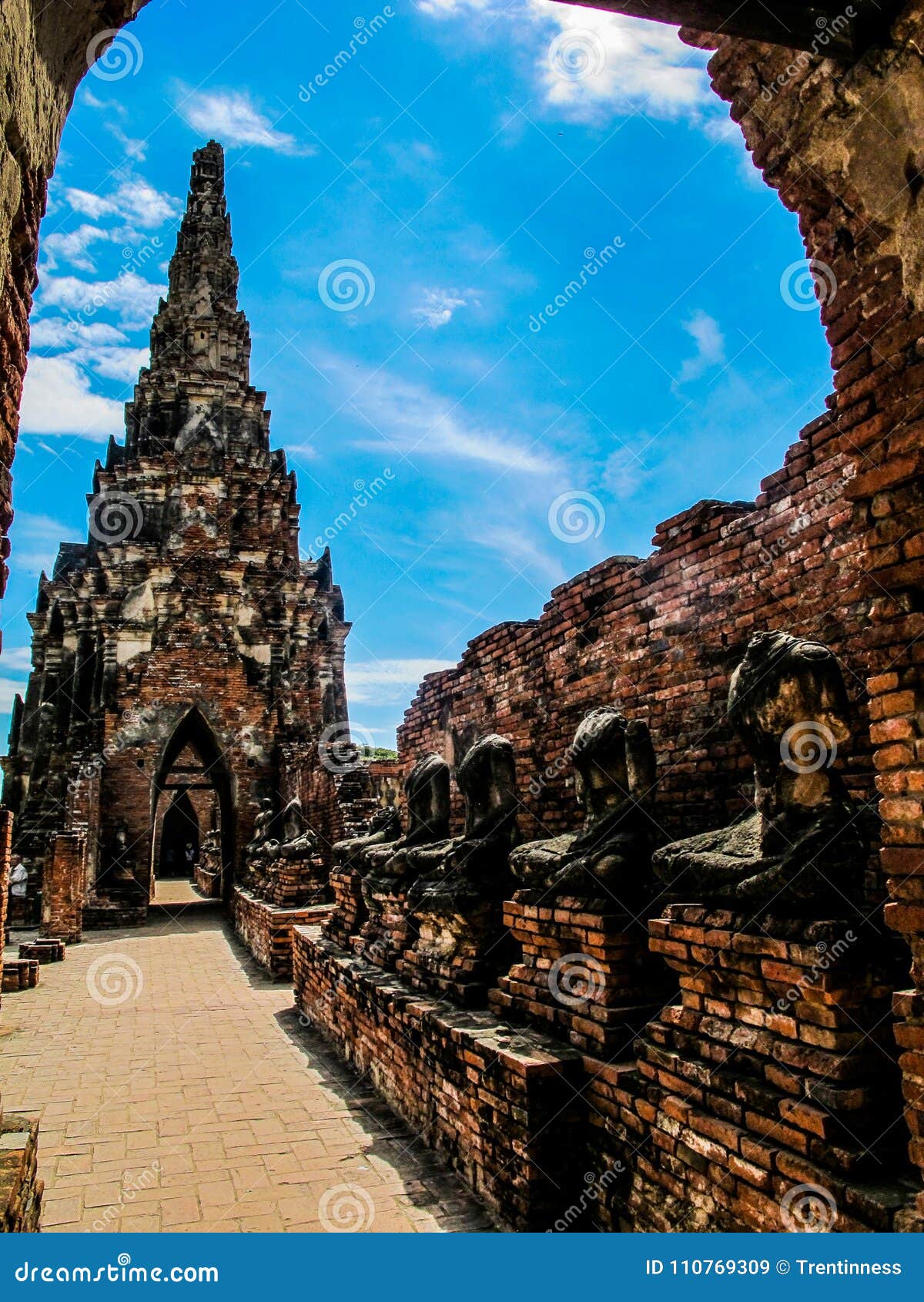 Myanmar in the summer stock image. Image of statute - 110769309