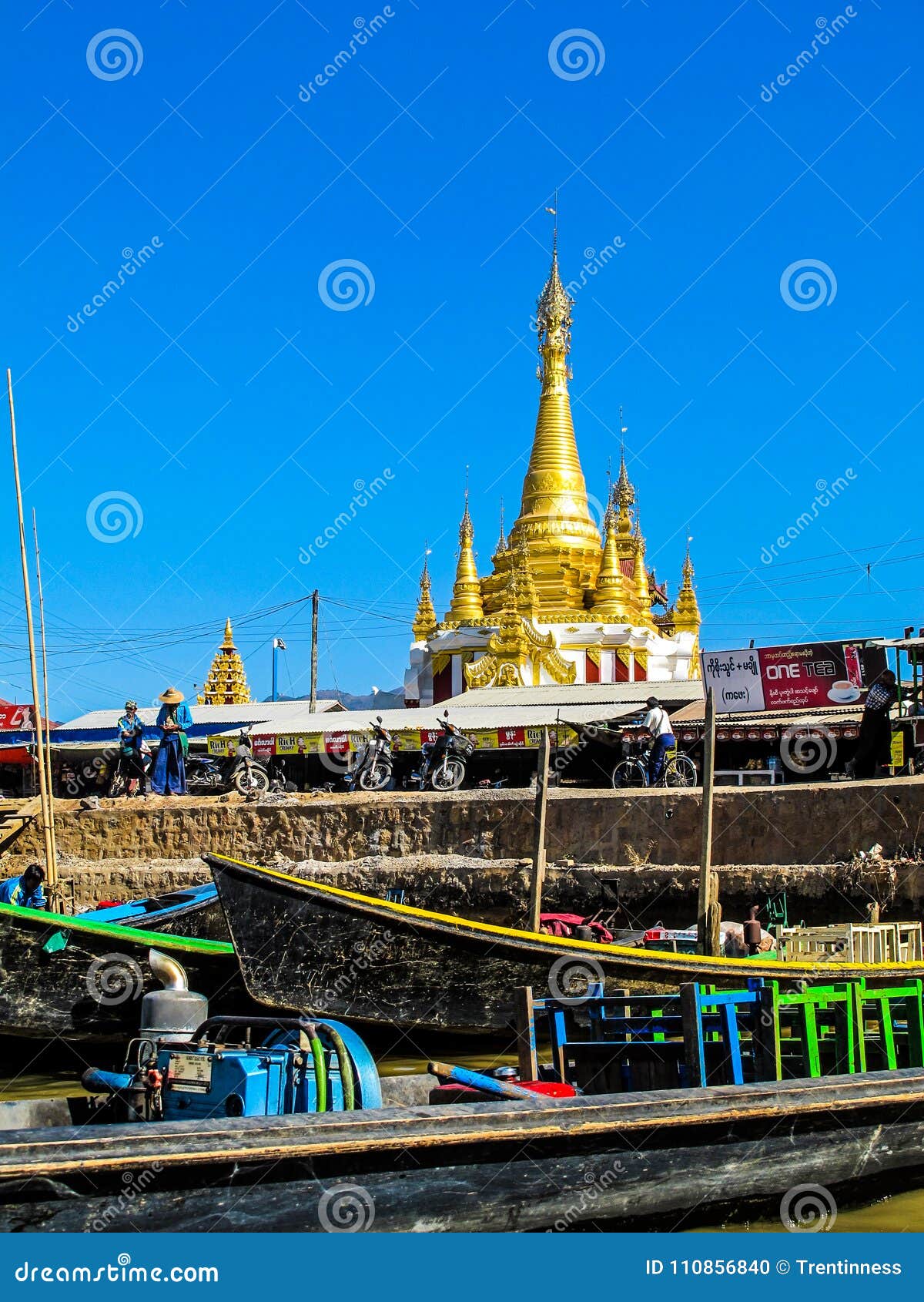 Myanmar in the summer editorial image. Image of lying - 110856840