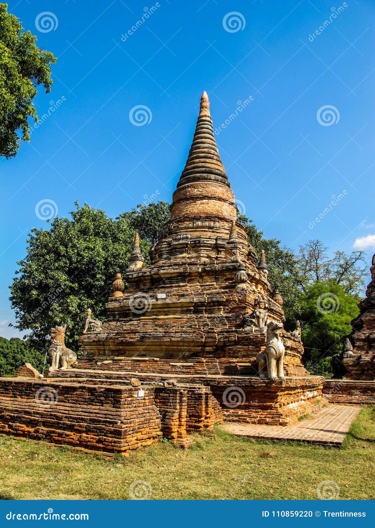 Myanmar in the summer stock photo. Image of house, rivers - 110859220