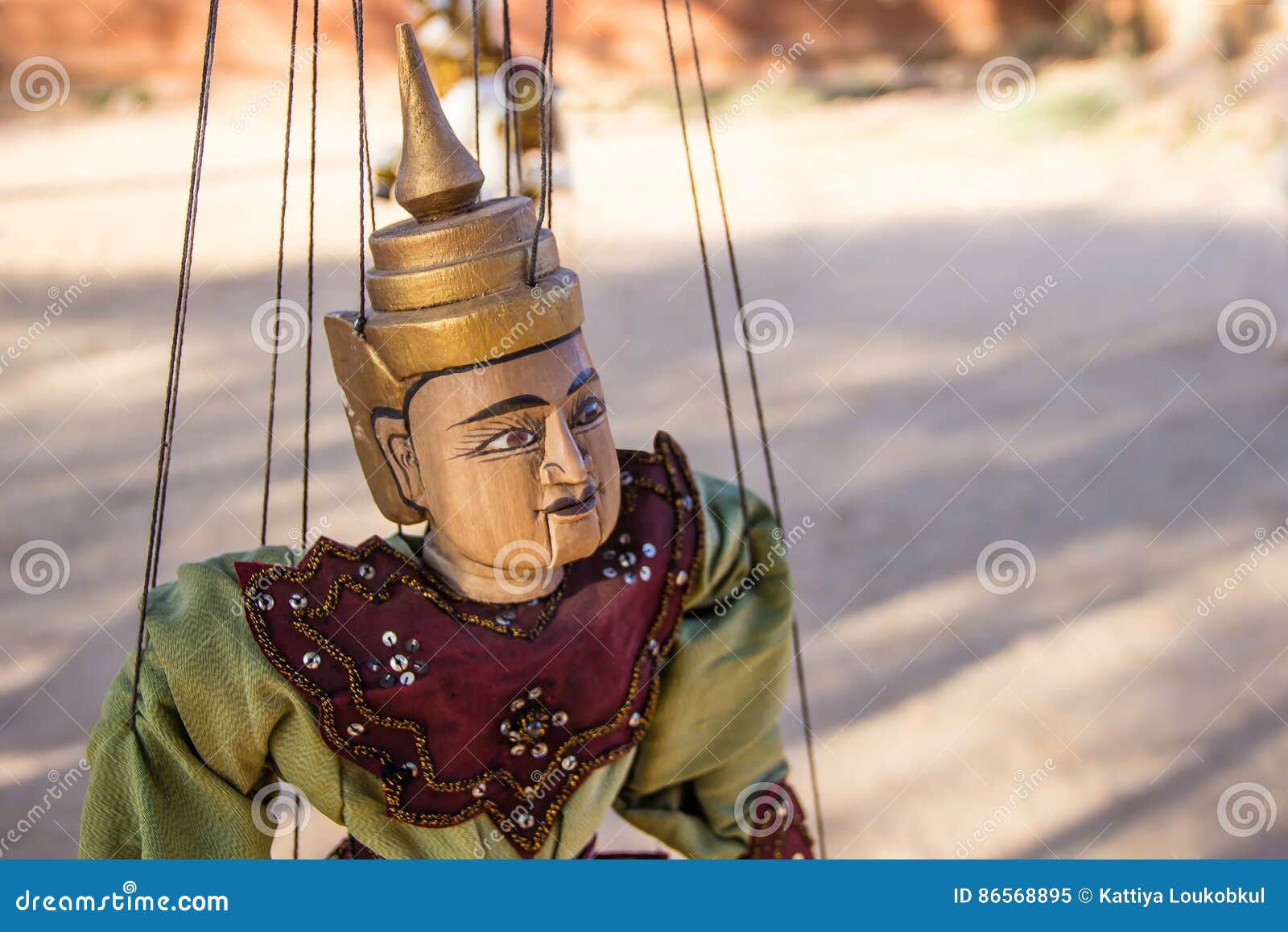 Myanmar Tradition Puppet Hanging Stock Image - Image of handicraft ...