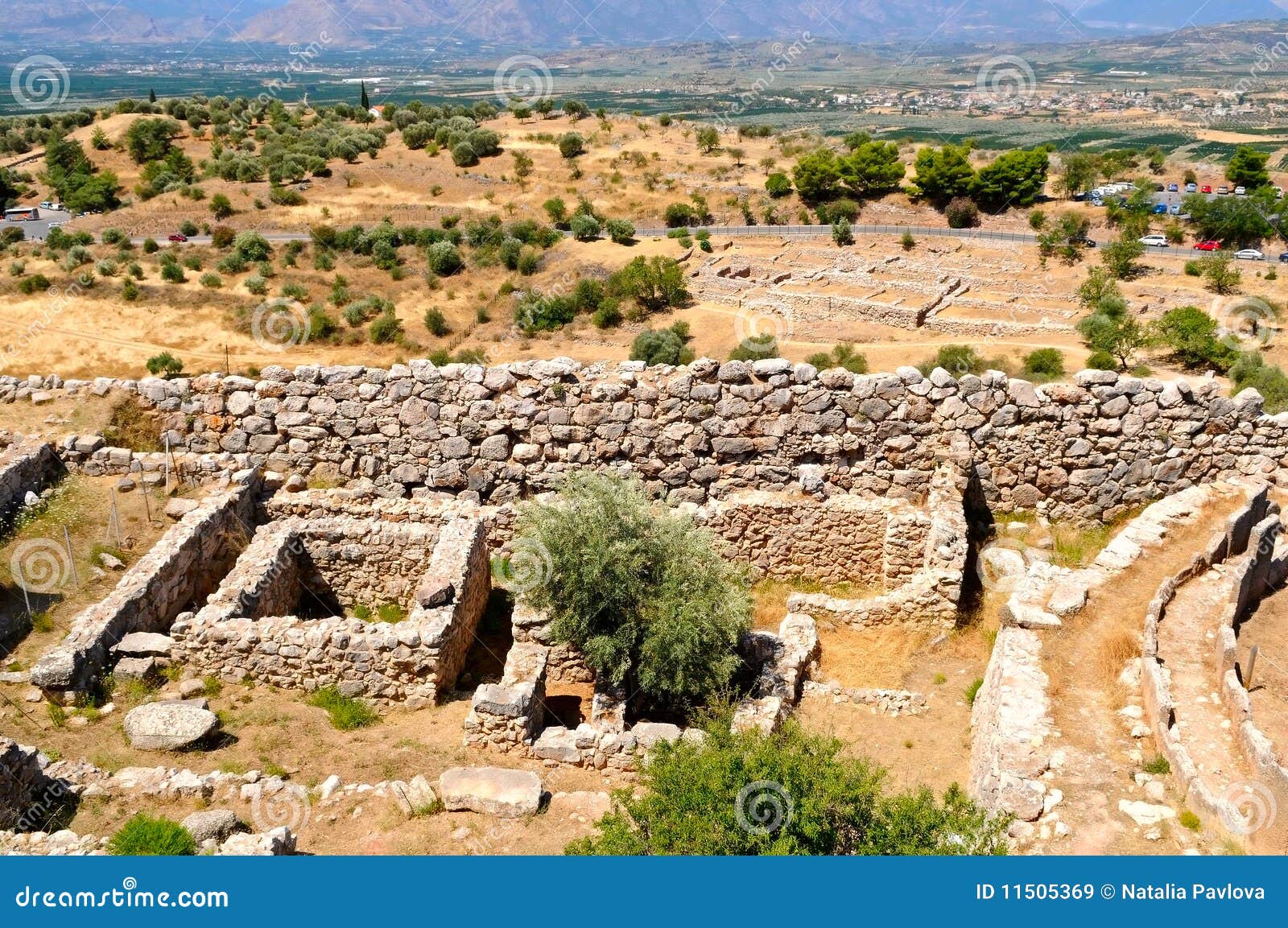 Mycenae stock image. Image of mycenae, outdoors, landscape - 11505369