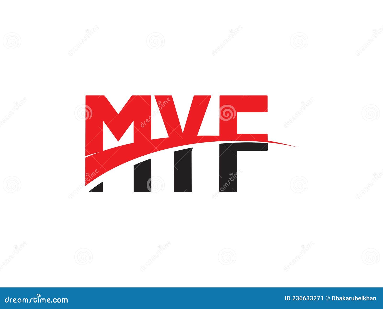 MYF Letter Initial Logo Design Vector Illustration Stock Vector ...