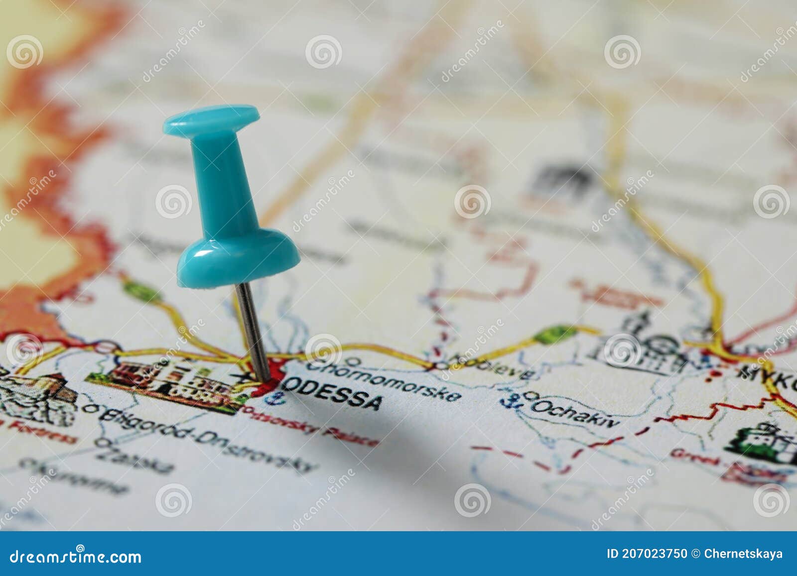 Push Pin Marked On A Map Locations Marked With Pins On World Map
