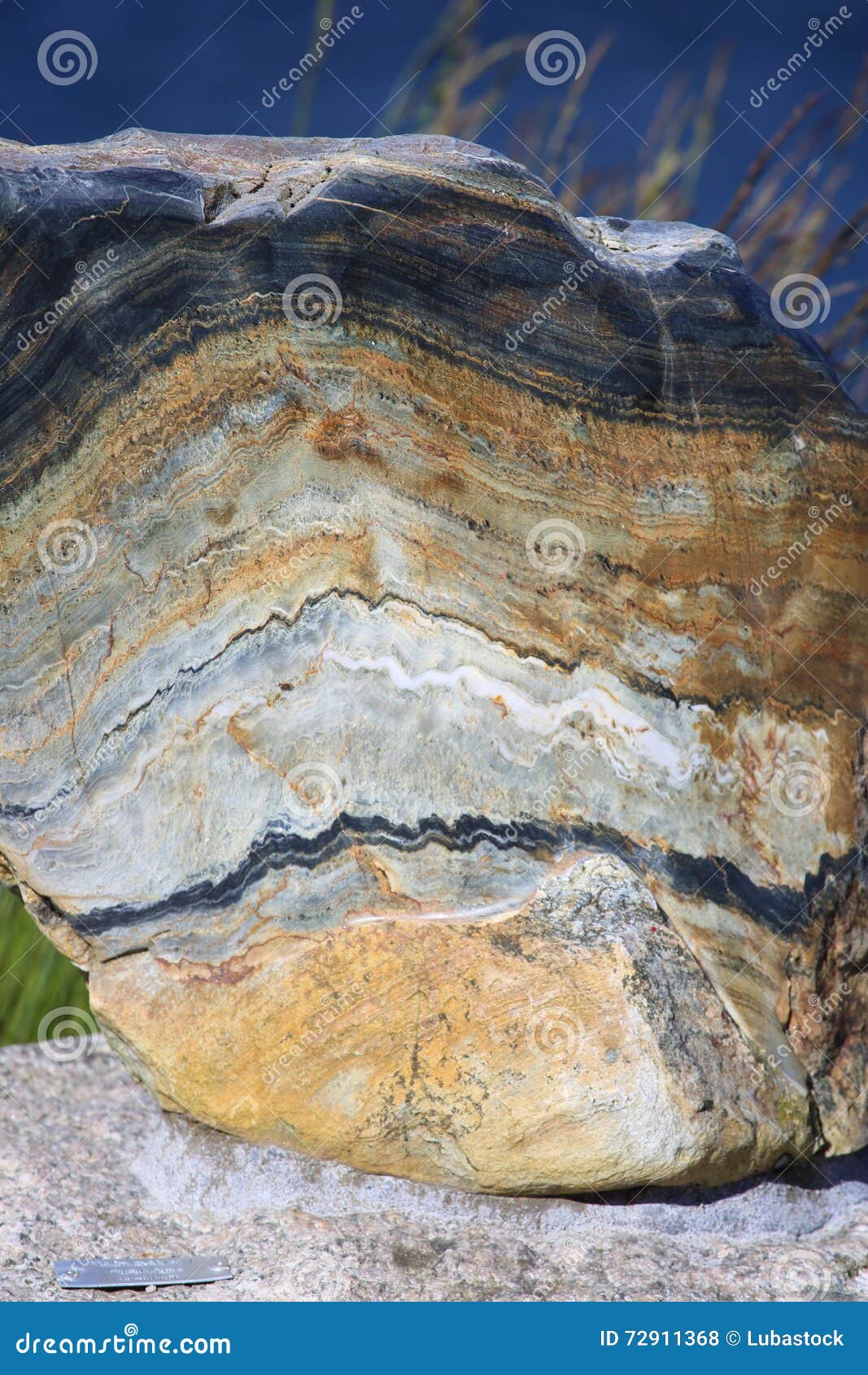Mylonite (metamorphic Rock) Royalty-Free Stock Image | CartoonDealer ...