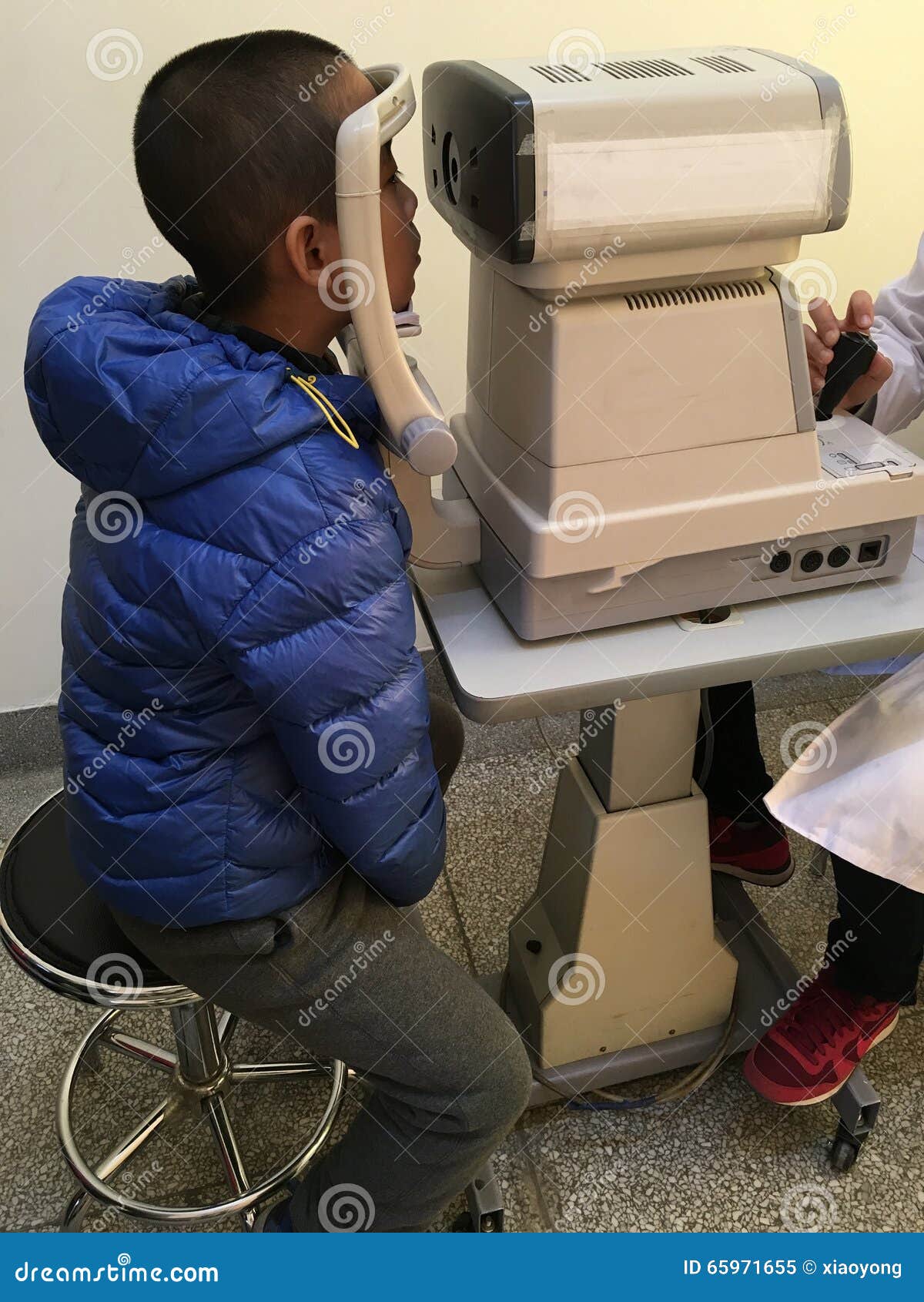 Myopia check stock image. Image of teen, serious, medical - 65971655