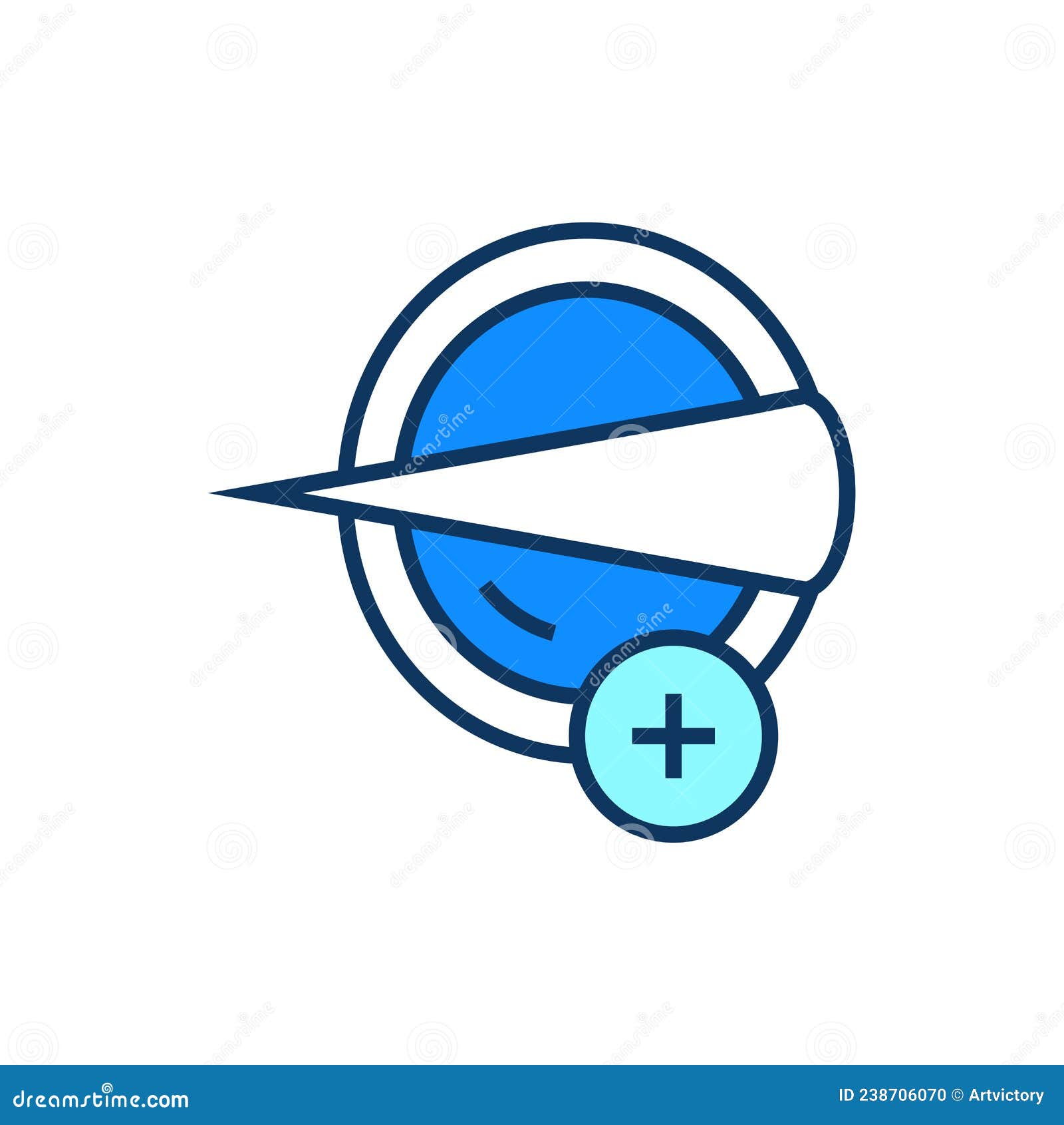 Myopia Icon. Trendy Modern Flat Linear Vector Myopia Icon On White ...