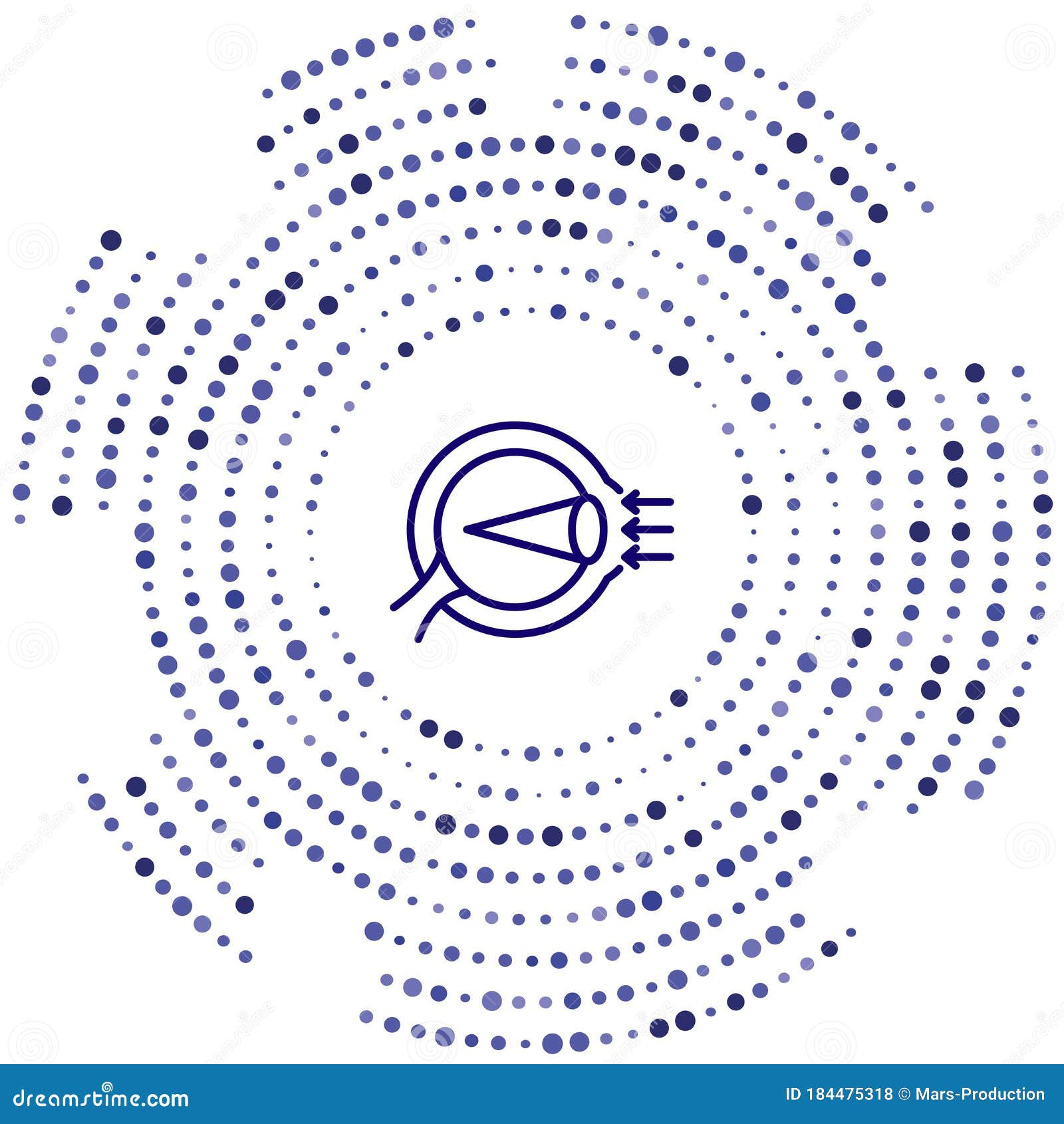 Myopia Vector Icon. Myopia Editable Stroke. Myopia Linear Symbol for ...